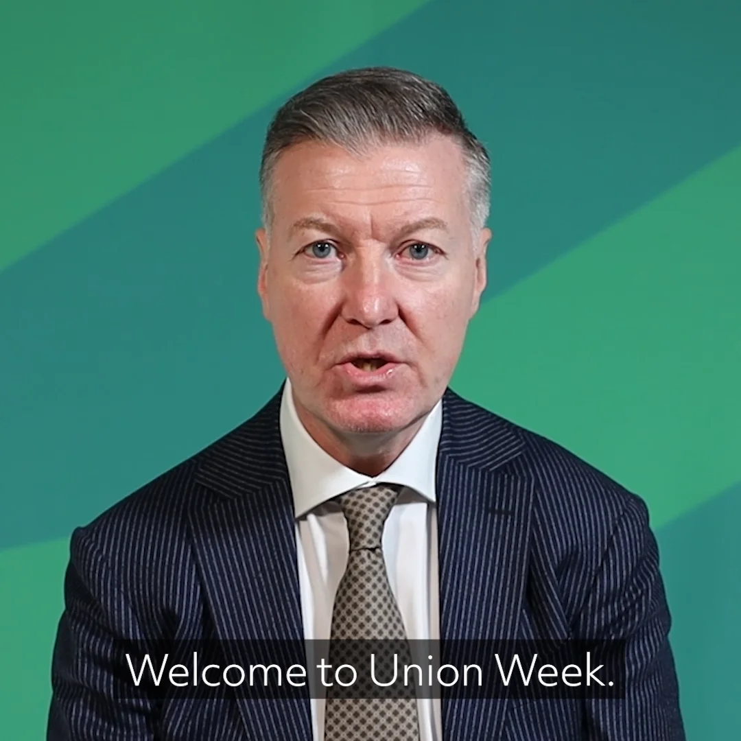 Mike Clancy Union Week 2024 message to members