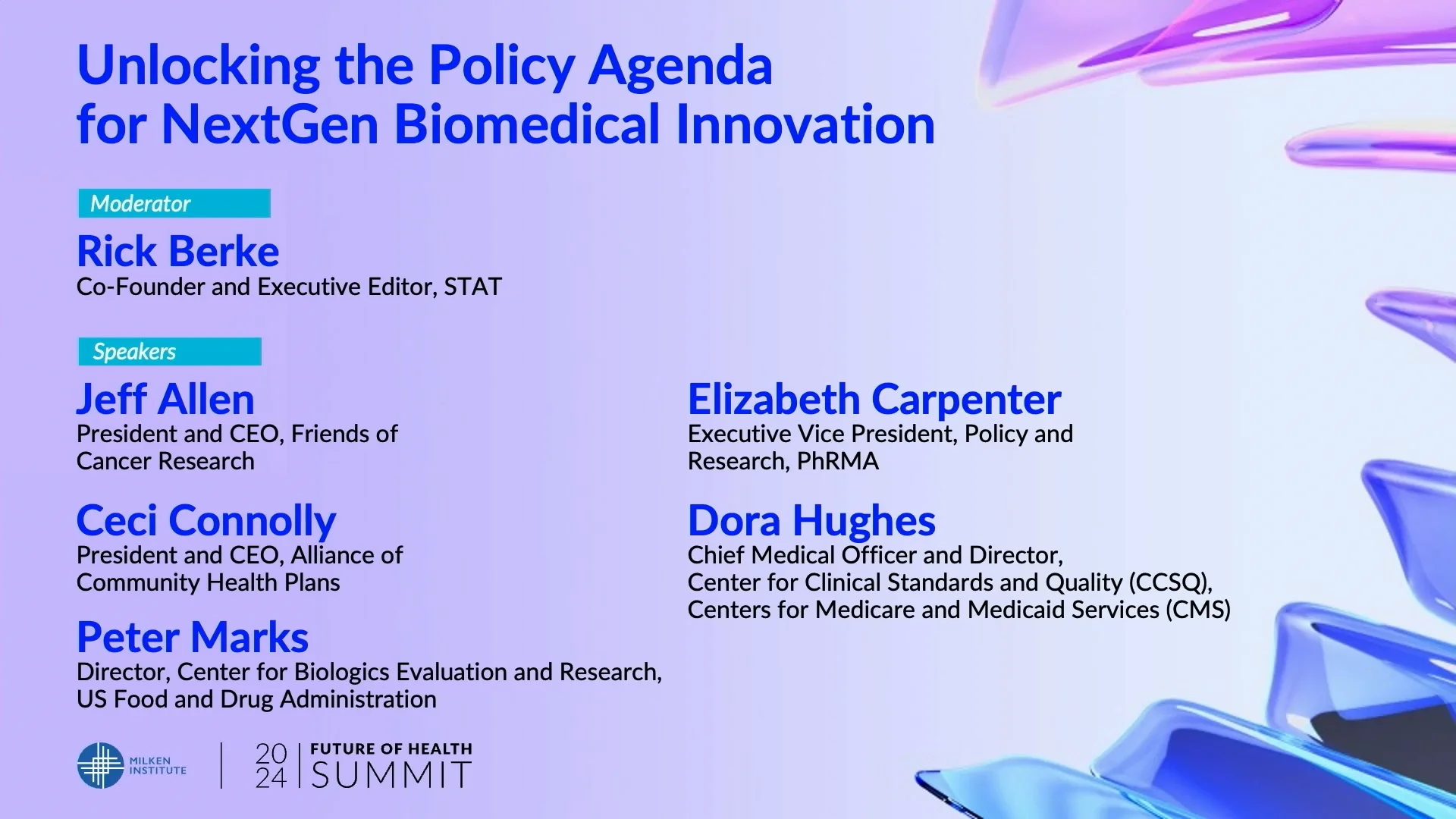 Unlocking the Policy Agenda for NextGen Biomedical Innovation