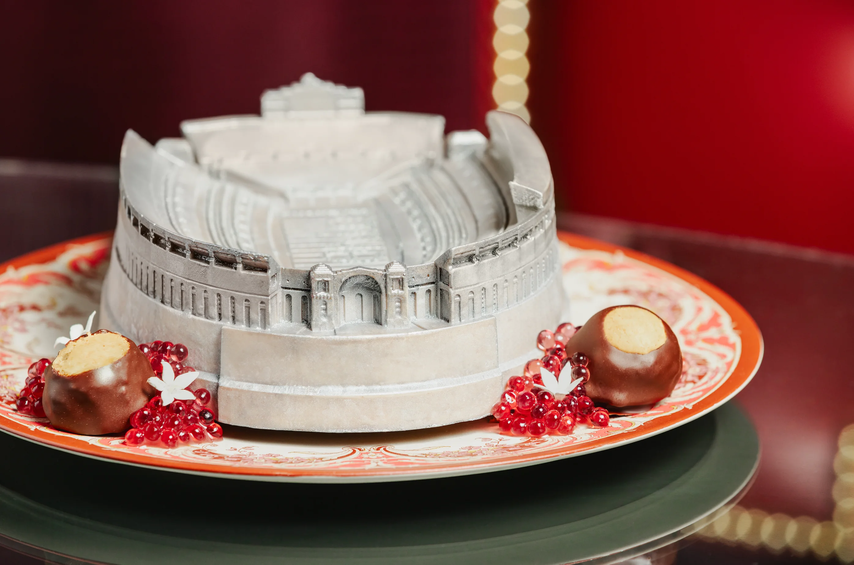 Jeff Ruby's Steakhouse THEE Stadium Cake