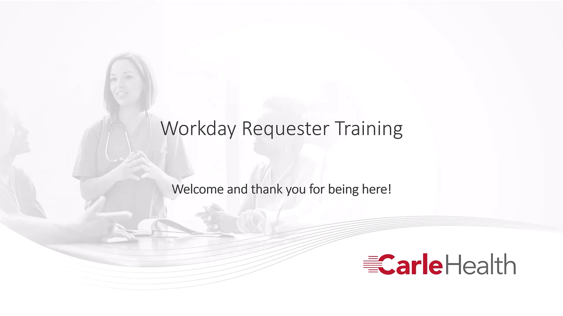 Workday Requester Training