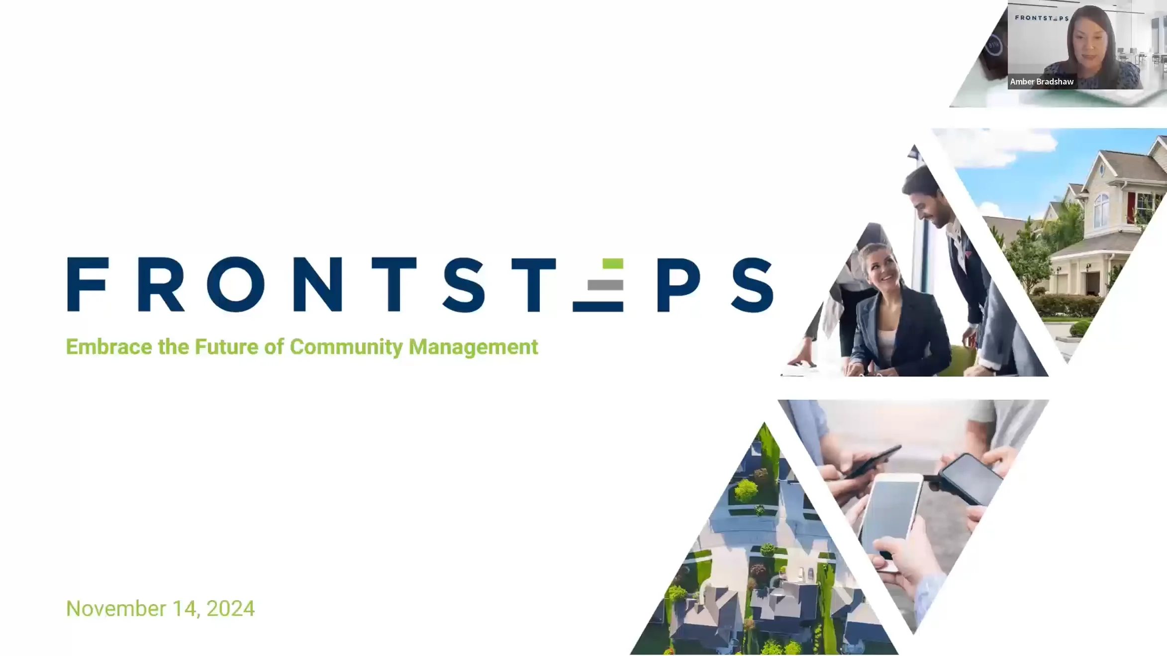 FRONTSTEPS Suite Manager Webinar: The Future of Community Association ...