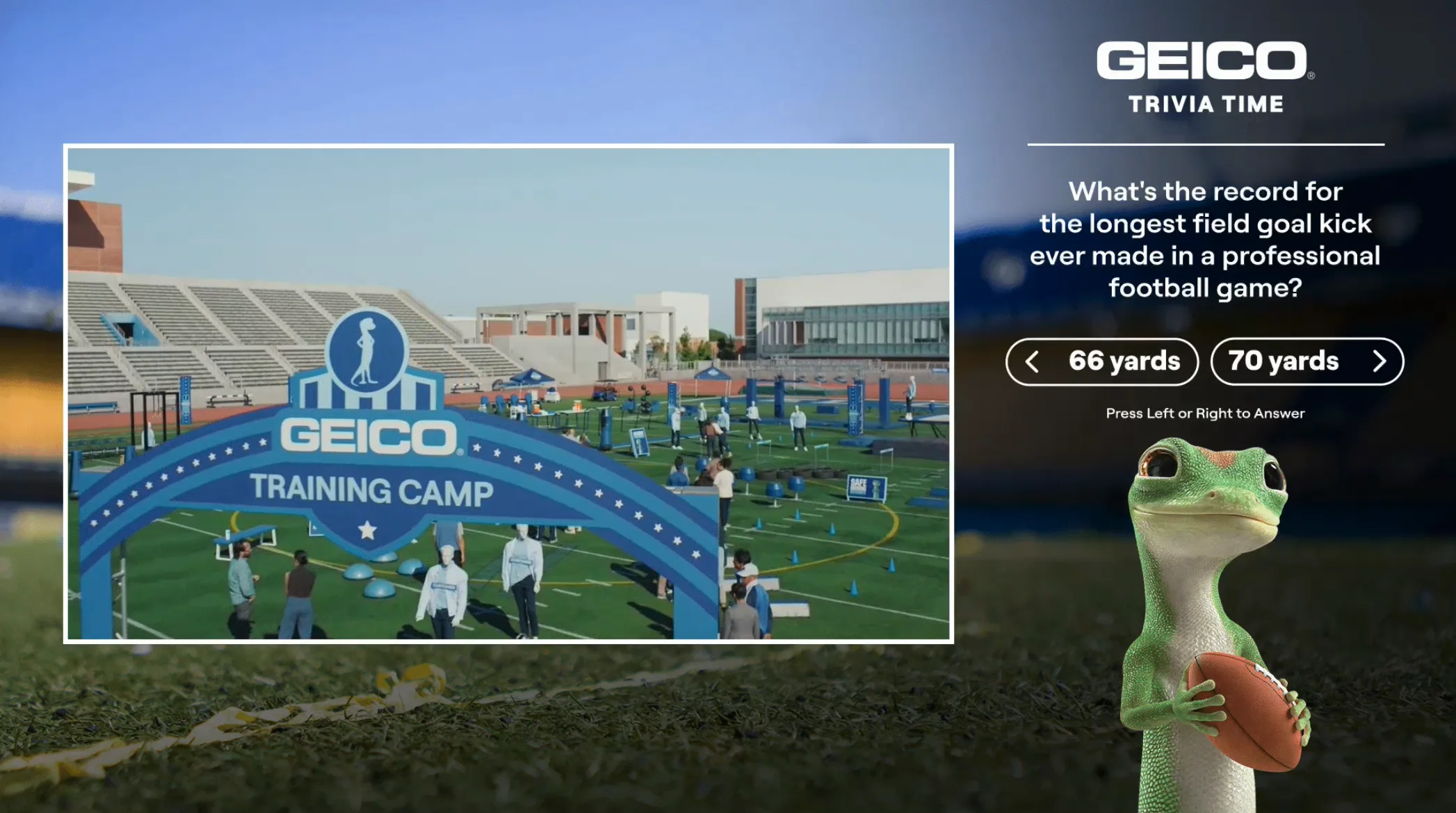 Insurance/Healthcare/Pharma - Geico (NBC Sports Trivia) - Q4 2024 on Vimeo