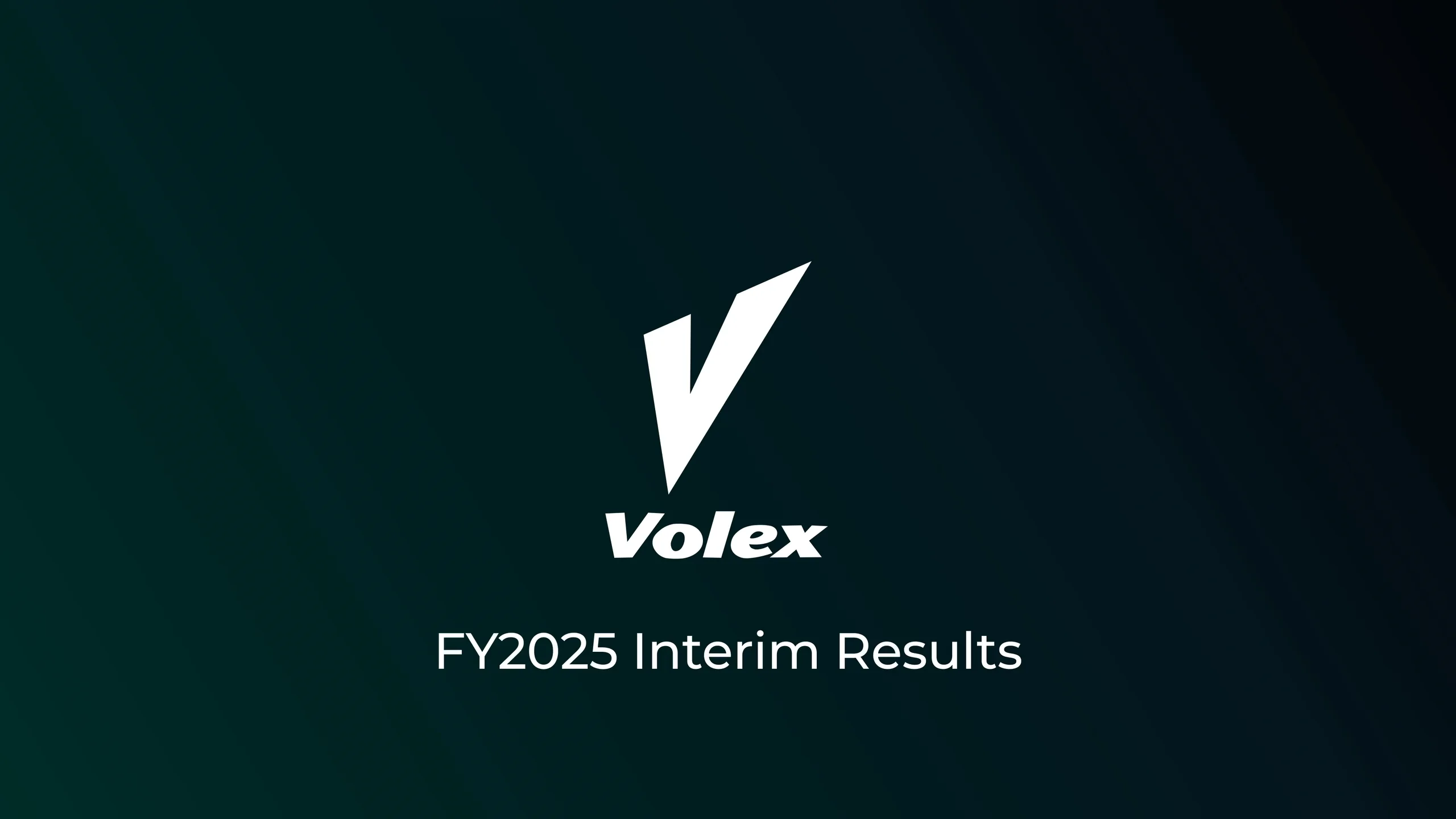 Volex Plc H1 FY25 Summary Video