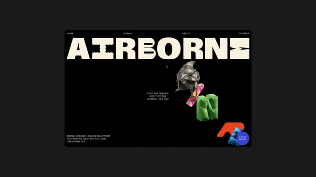 Airborne Studio Rebrand & New Website - The FWA