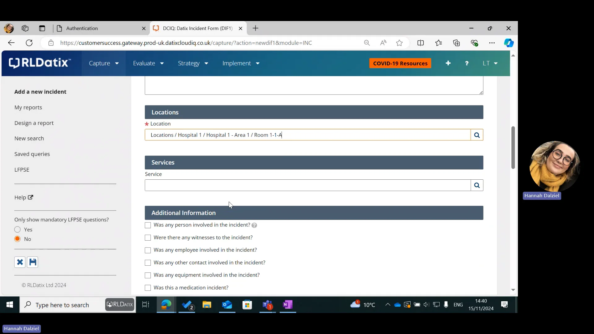 DCIQ_ Reporting Physical Intervention on DCIQ and Submitting to LFPSE ...