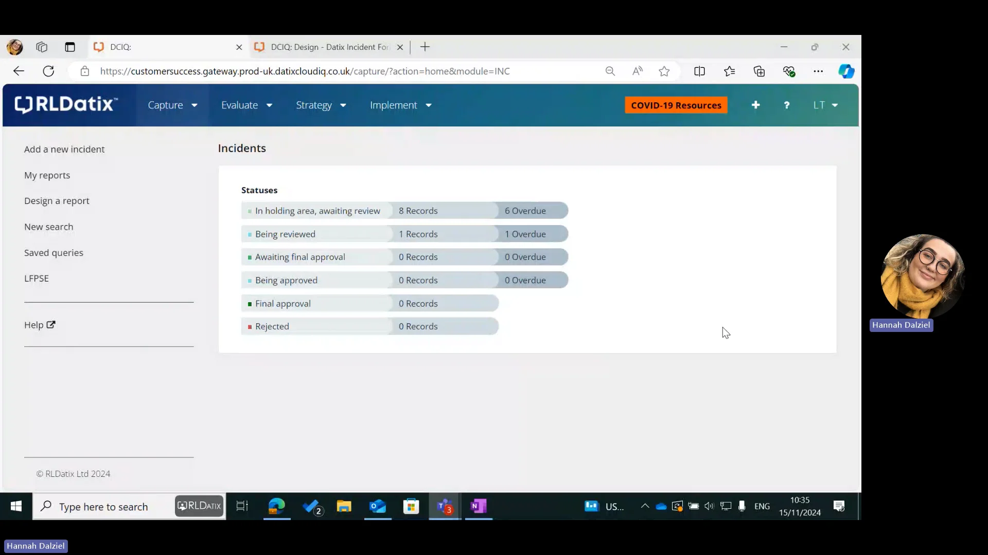 DCIQ_ Reporting Physical Intervention on DCIQ and Submitting to LFPSE ...