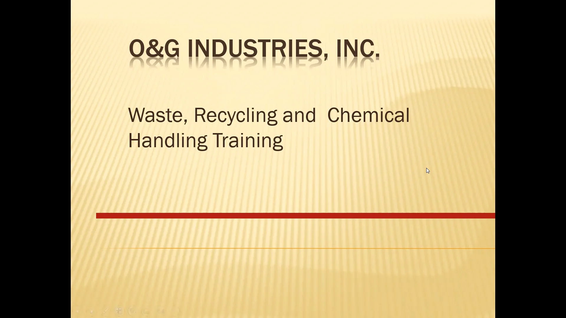 Waste Training 2024