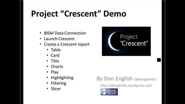 Power View (Project "Crescent") Demo on Vimeo
