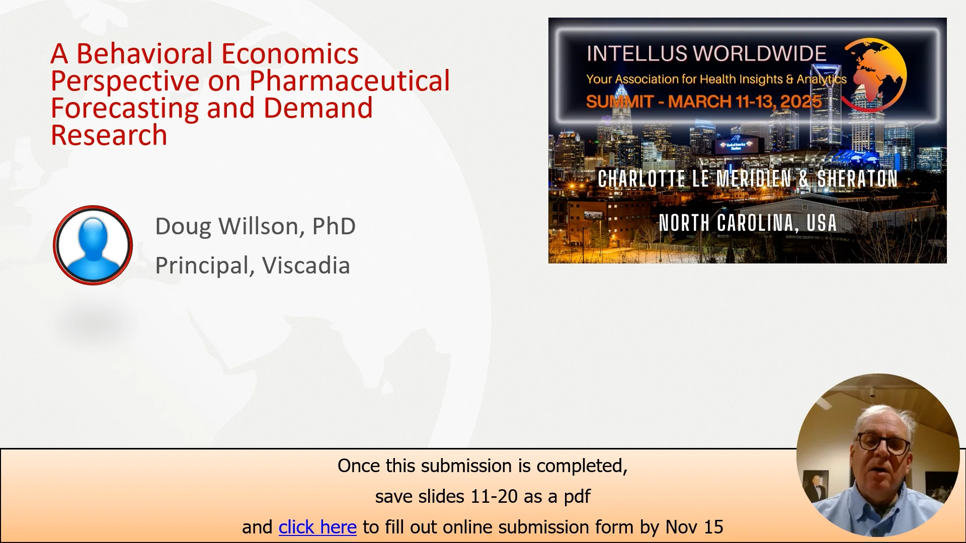 Willson 2025 Intellus Summit Presentation Proposal Video