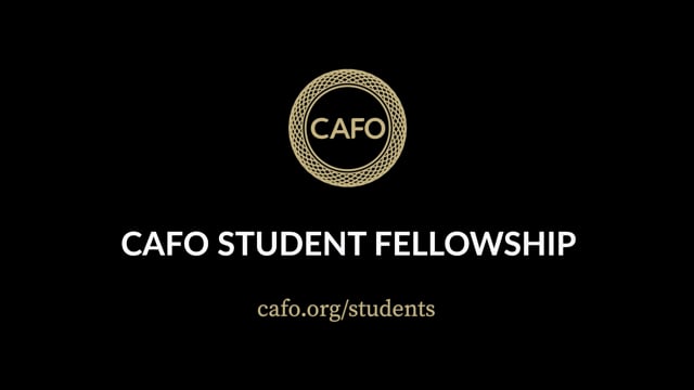 CAFO Student Fellow Program - Christian Alliance for Orphans