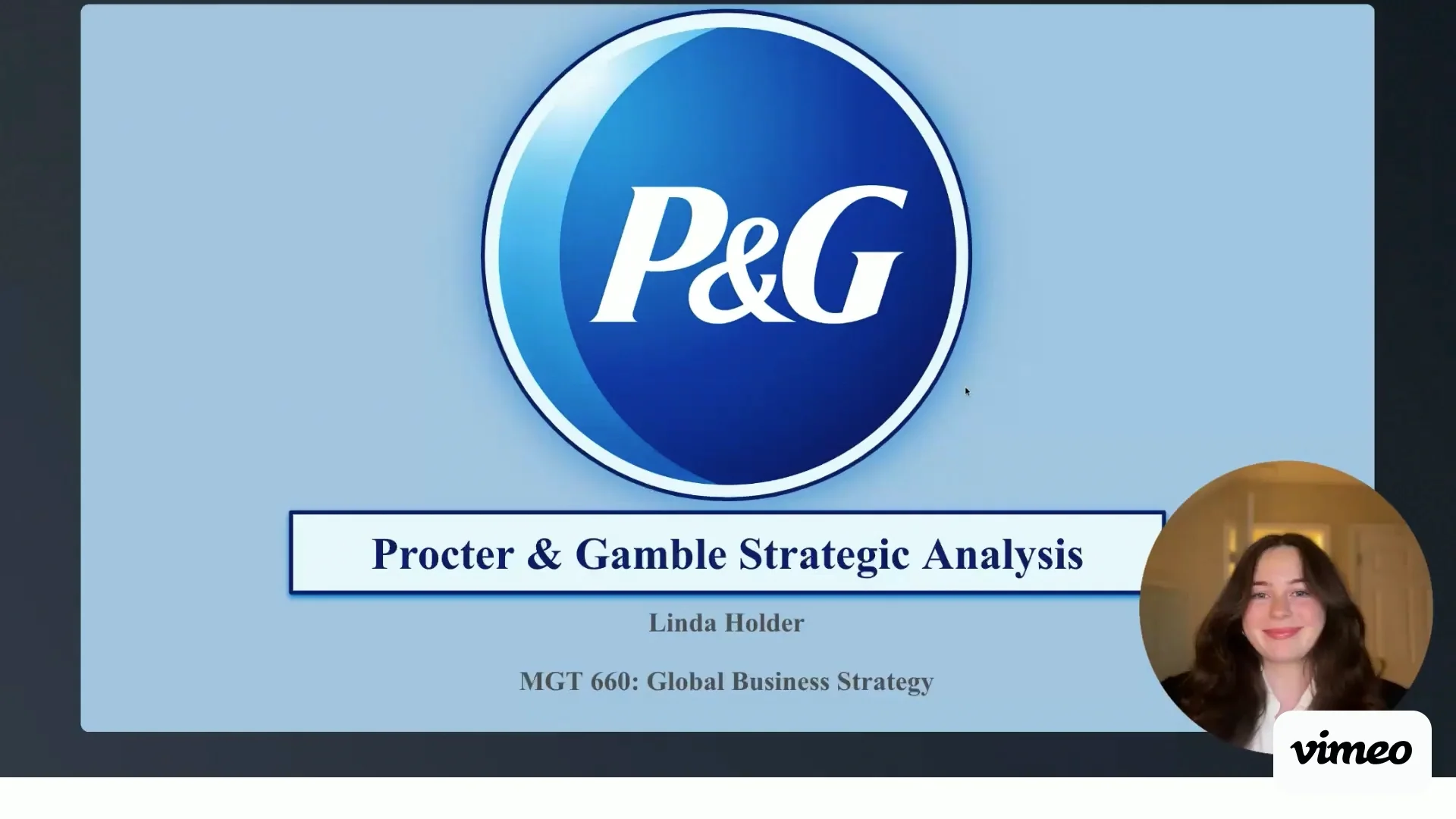 Procter & Gamble Strategic Analysis