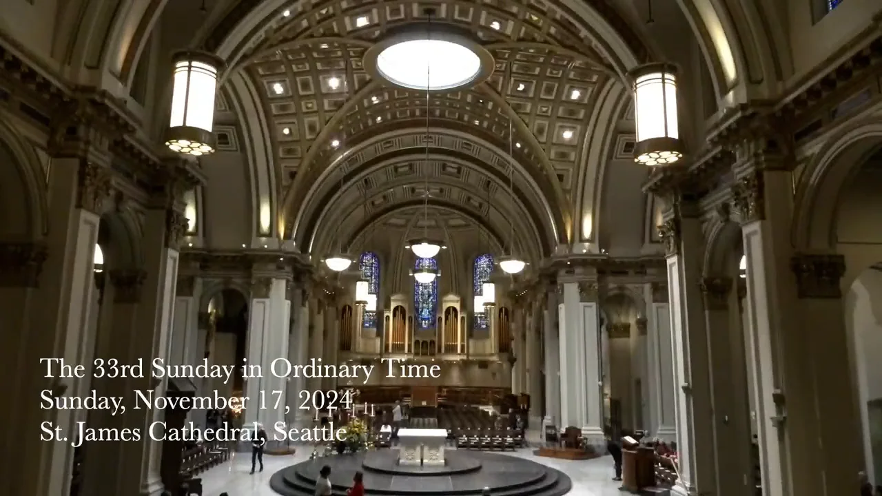 Sunday, November 17, 2024 10:00am Mass