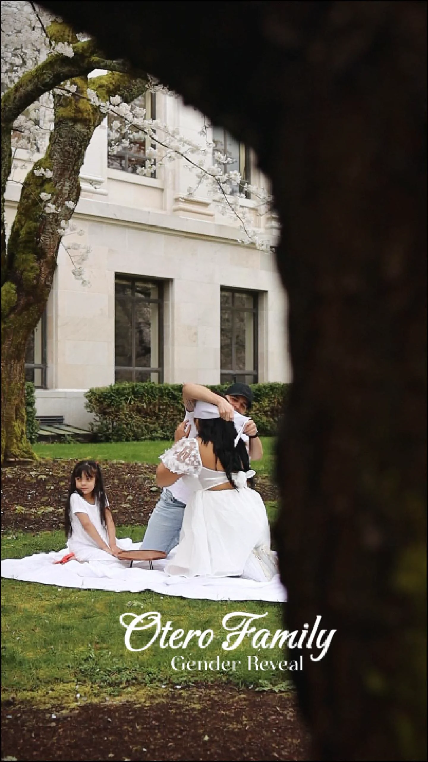 Otero Family Gender reveal social media