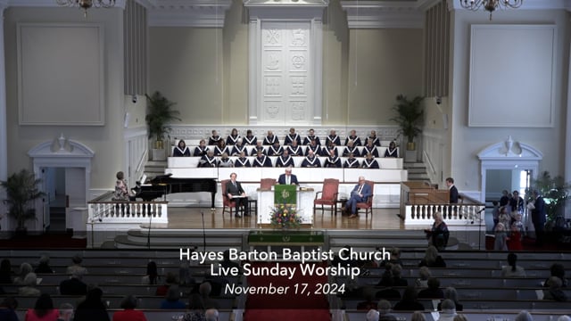 Worship With Us - Hayes Barton Baptist Church