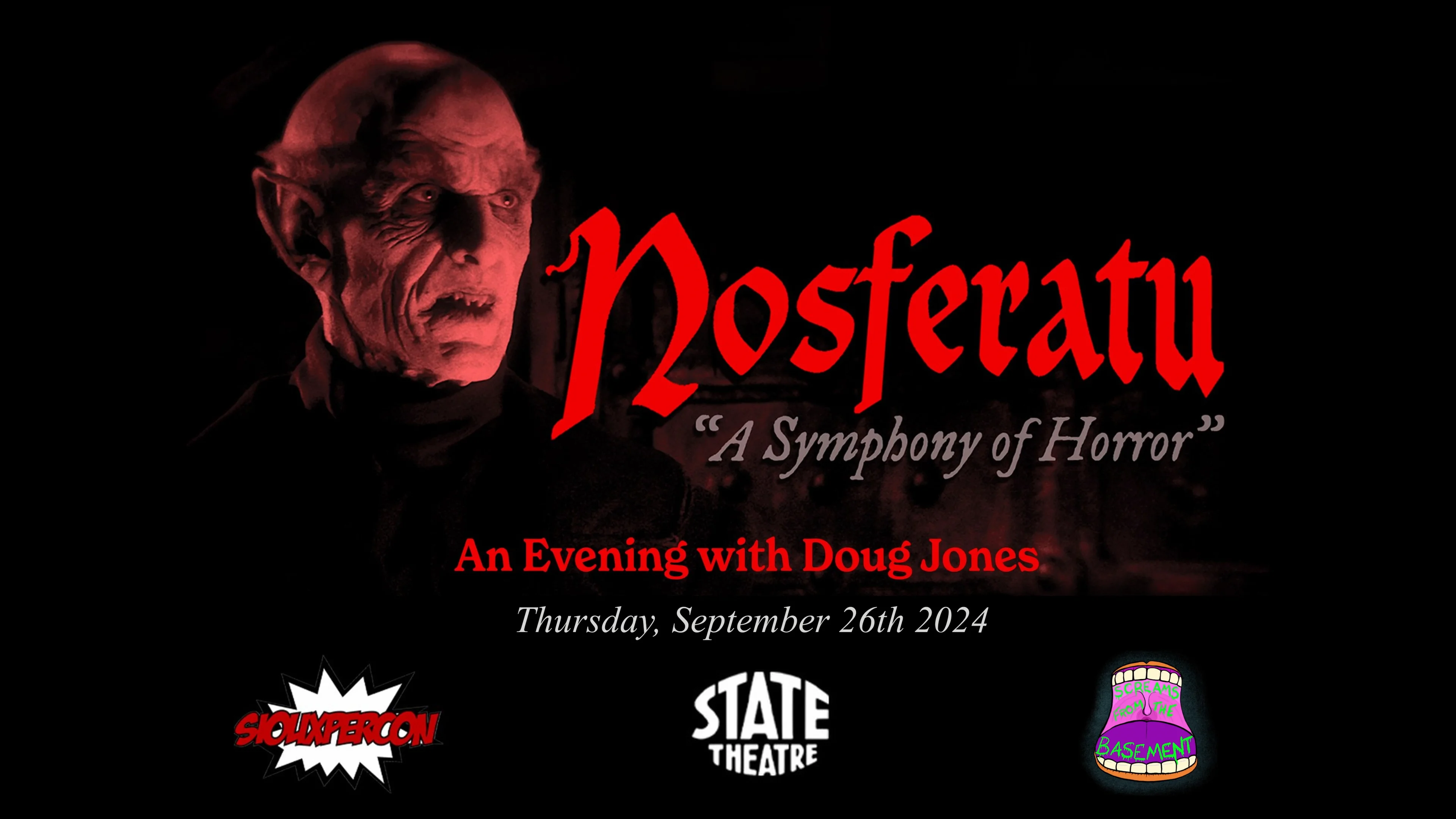 An Evening with Doug Jones Q&A on Nosferatu: A Symphony of Horror ...