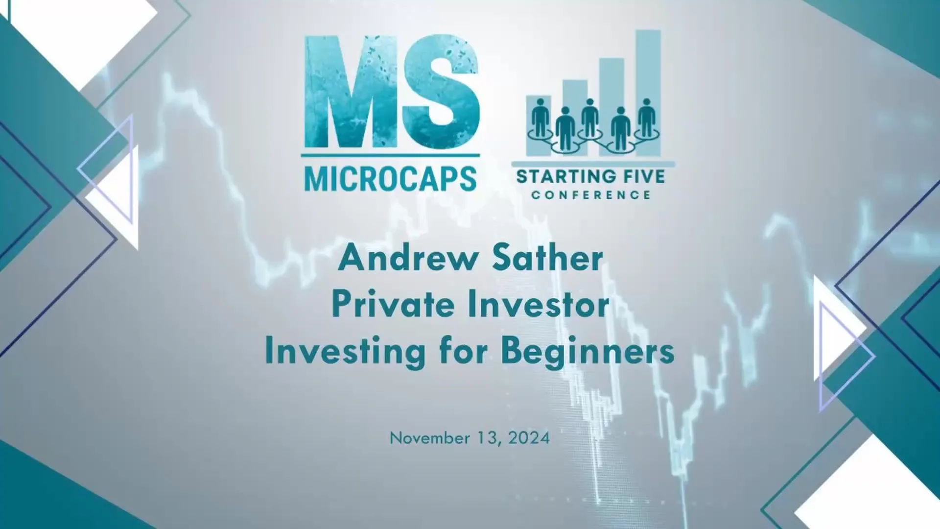Starting Five Virtual Conference #2 - Andrew Sather Intro