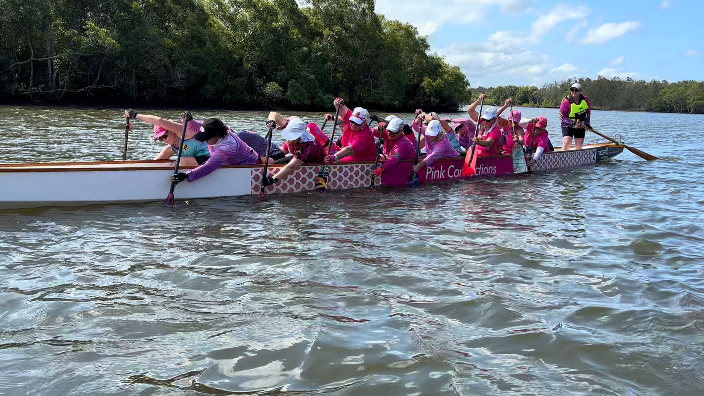 Sunshine Coast, Sunday, Dragons Abreast Australia