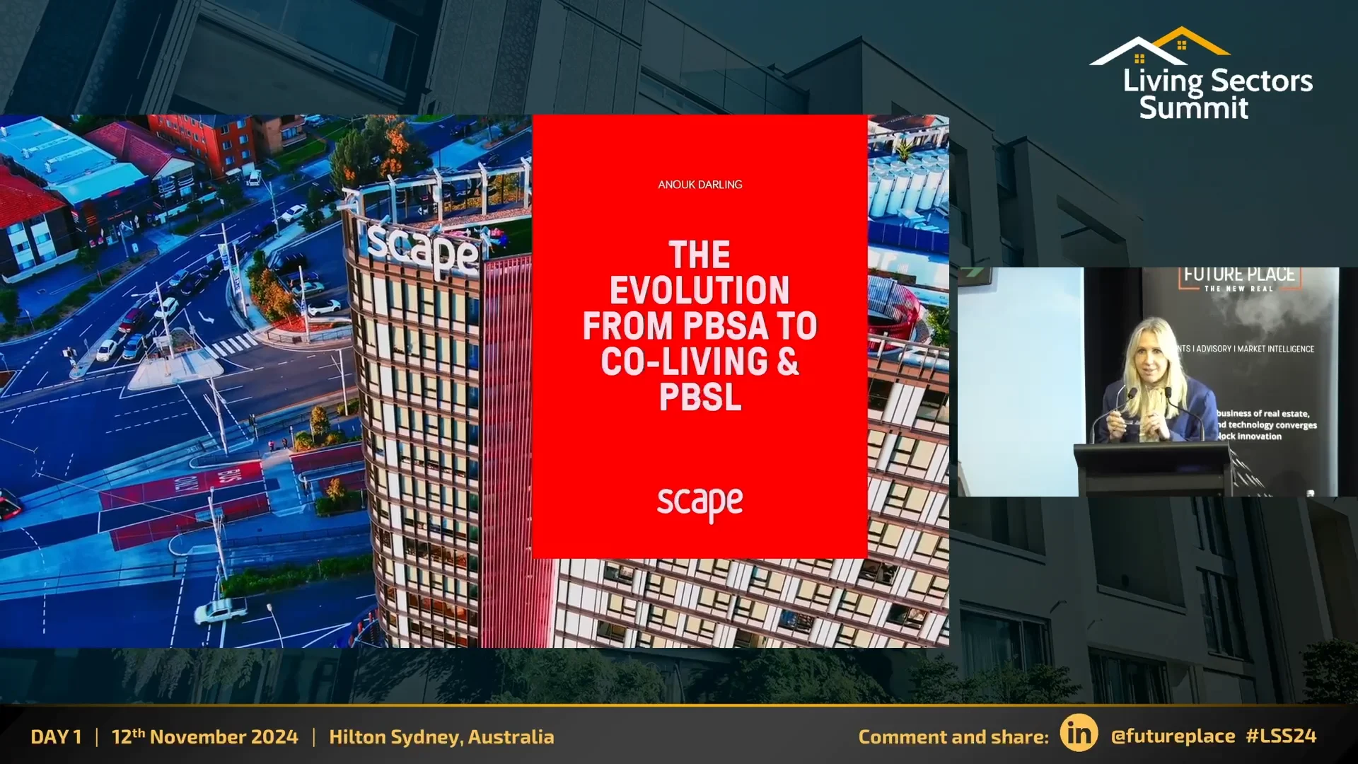 Presentation: The evolution from PBSA to Co-living & PBSL - Anouk Darling