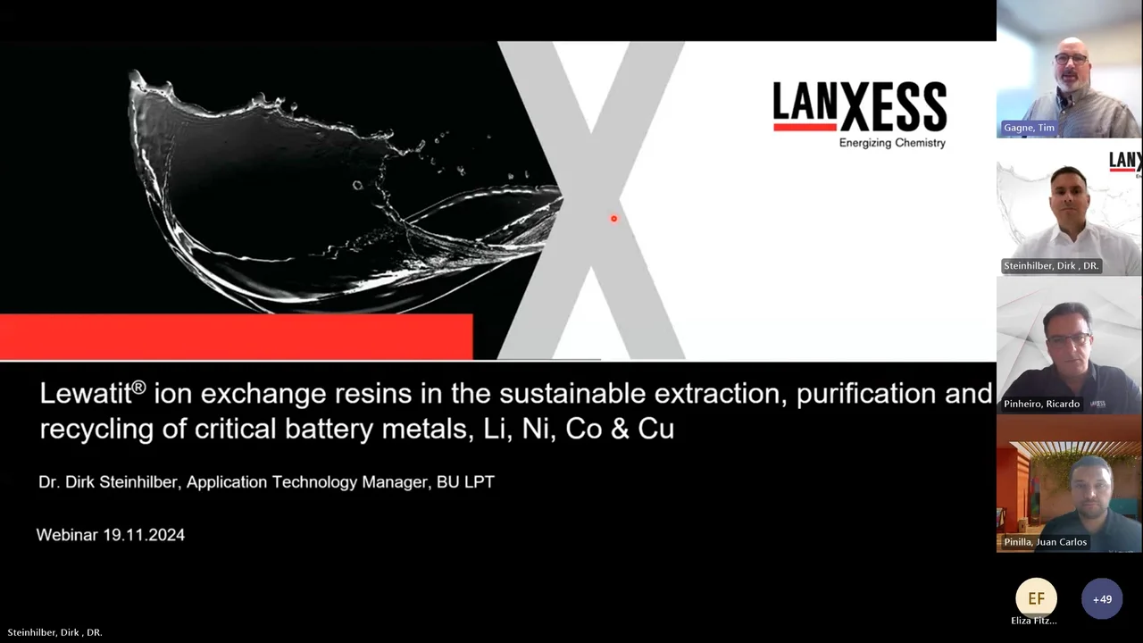 Application of Lewatit® Ion Exchange (IX) Resins in Mining and ...