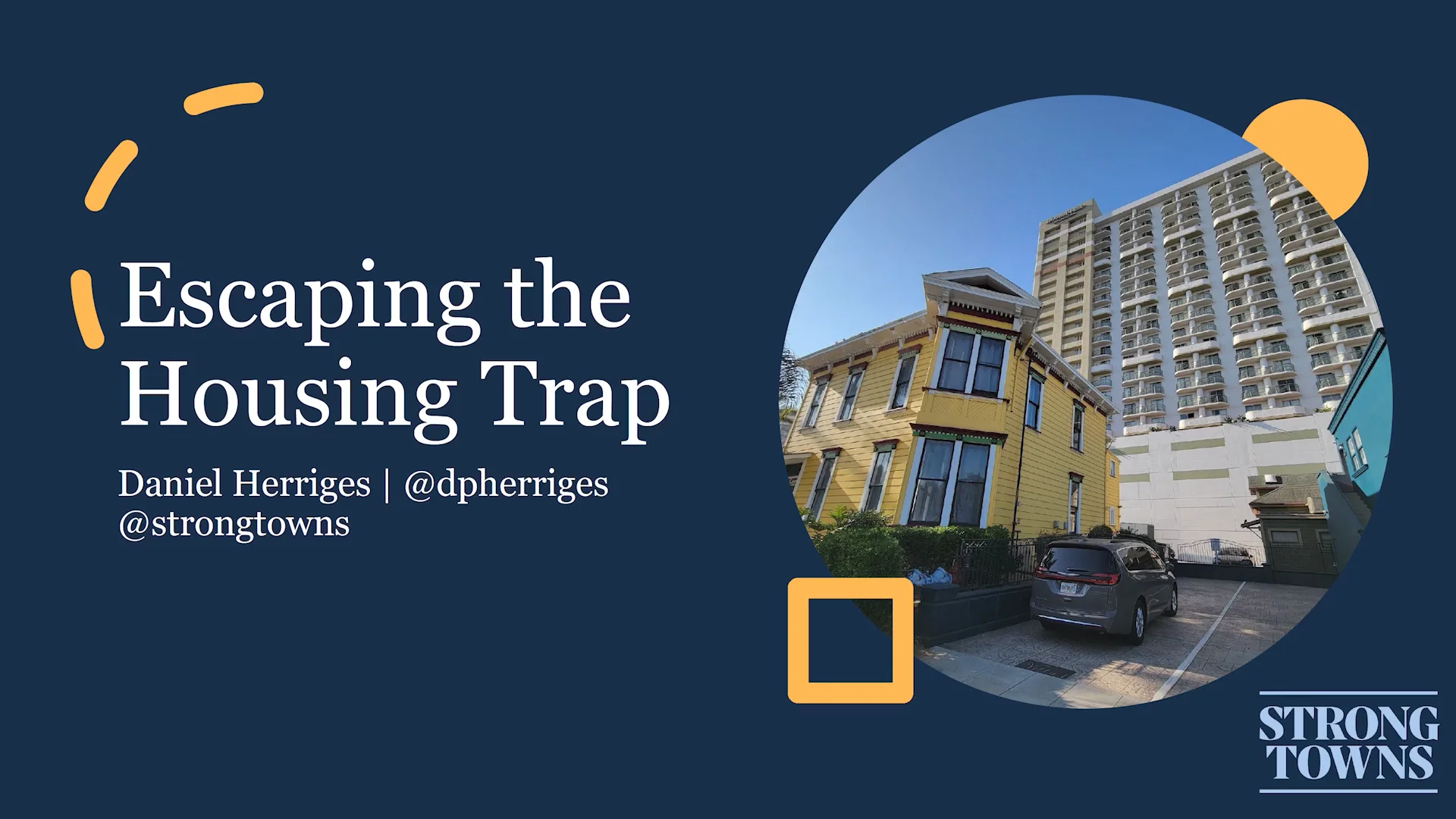 November 12th, 2024 Housing Presentation: Escaping the Housing Trap