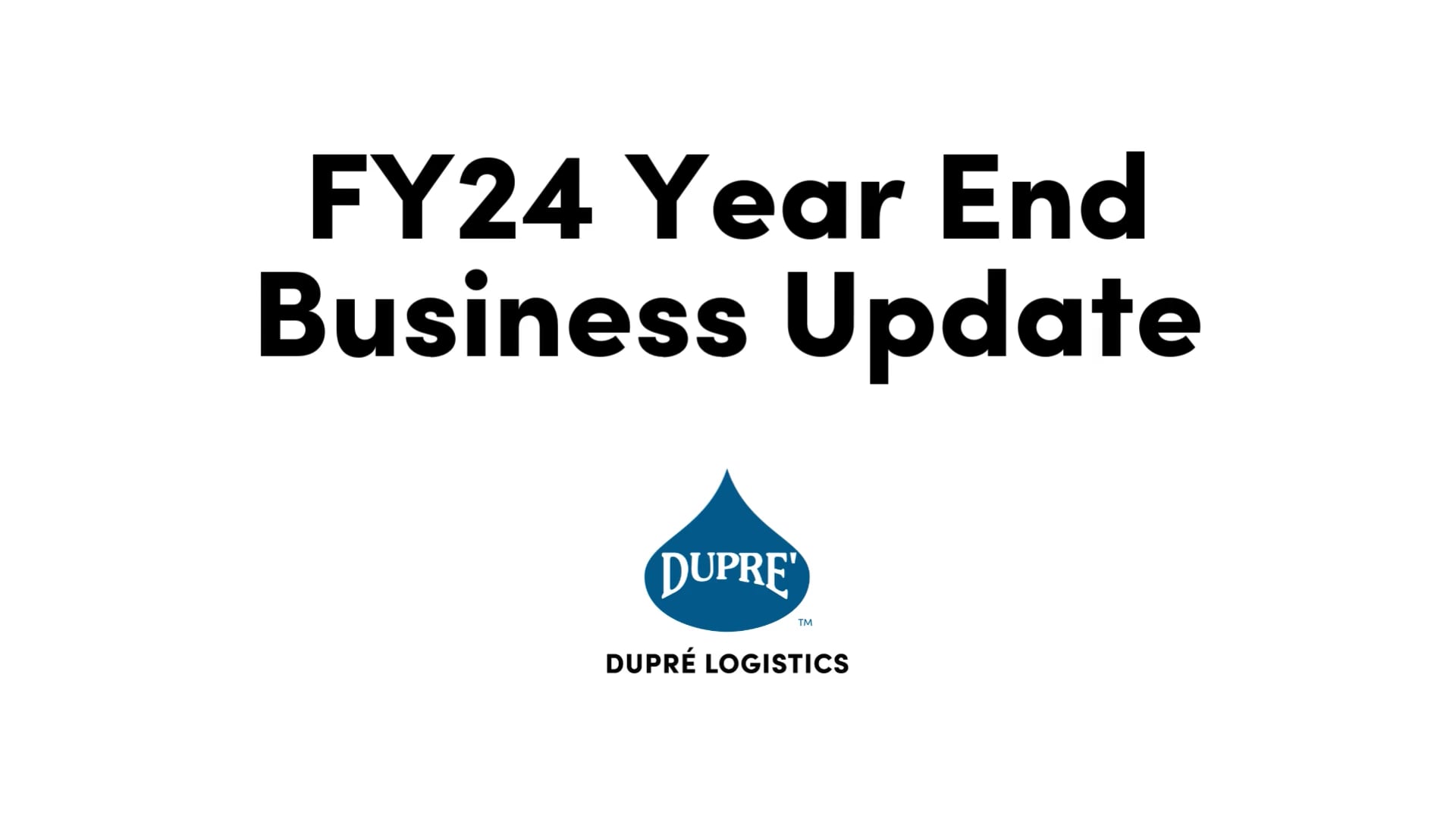 FY24 Year End Update