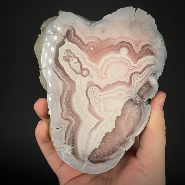 Quartz var. Agate (unusual style) | Rio Grande do Sul, Brazil