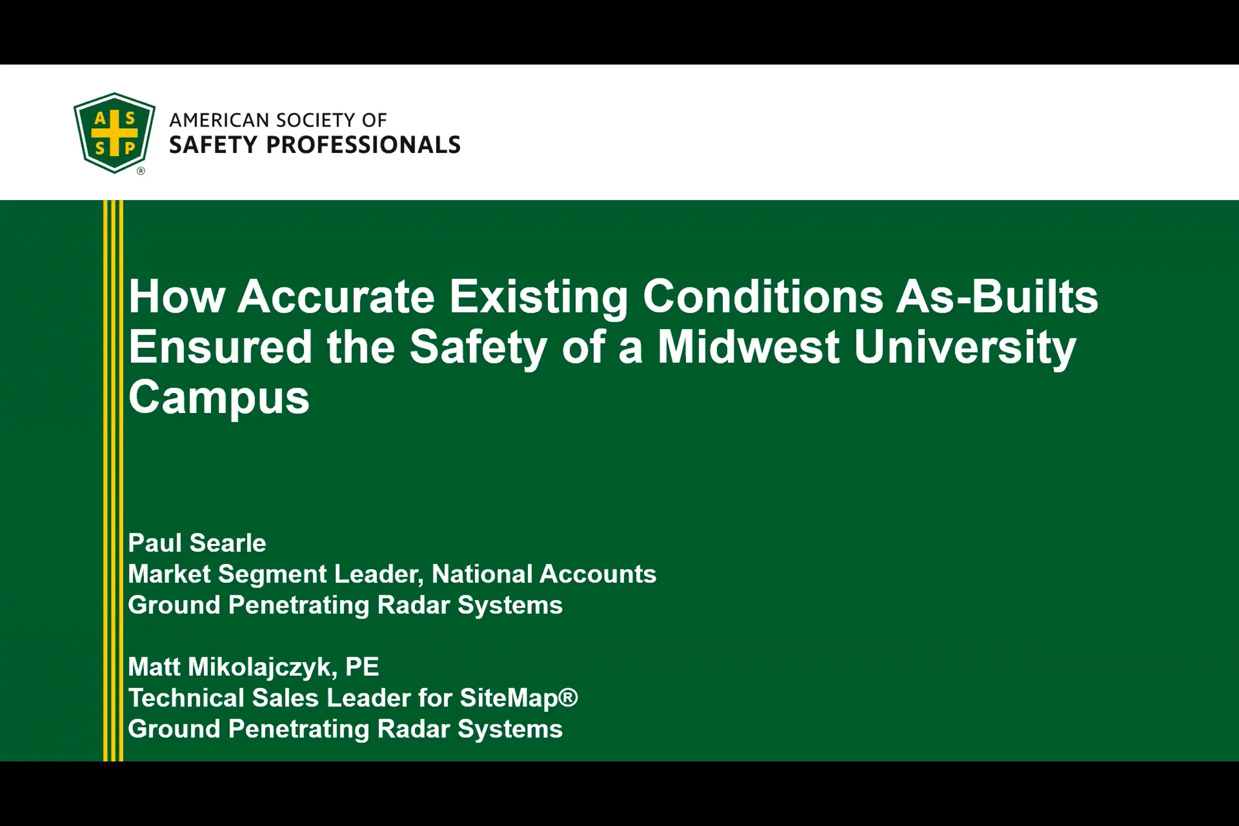 How Accurate Existing Conditions As-Builts Ensured the Safety of a ...