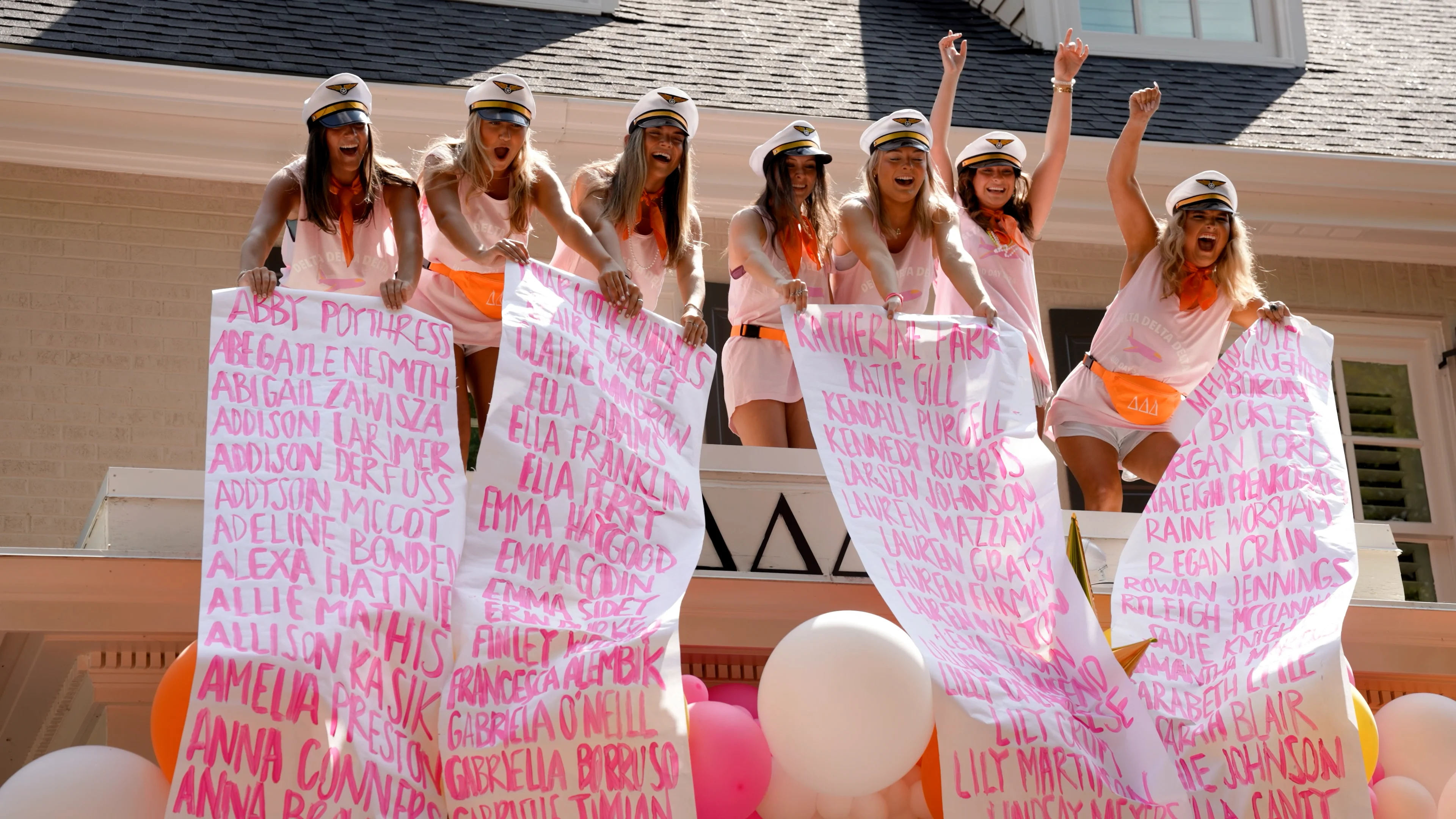 UGA Tri Delta Bid Day 2024