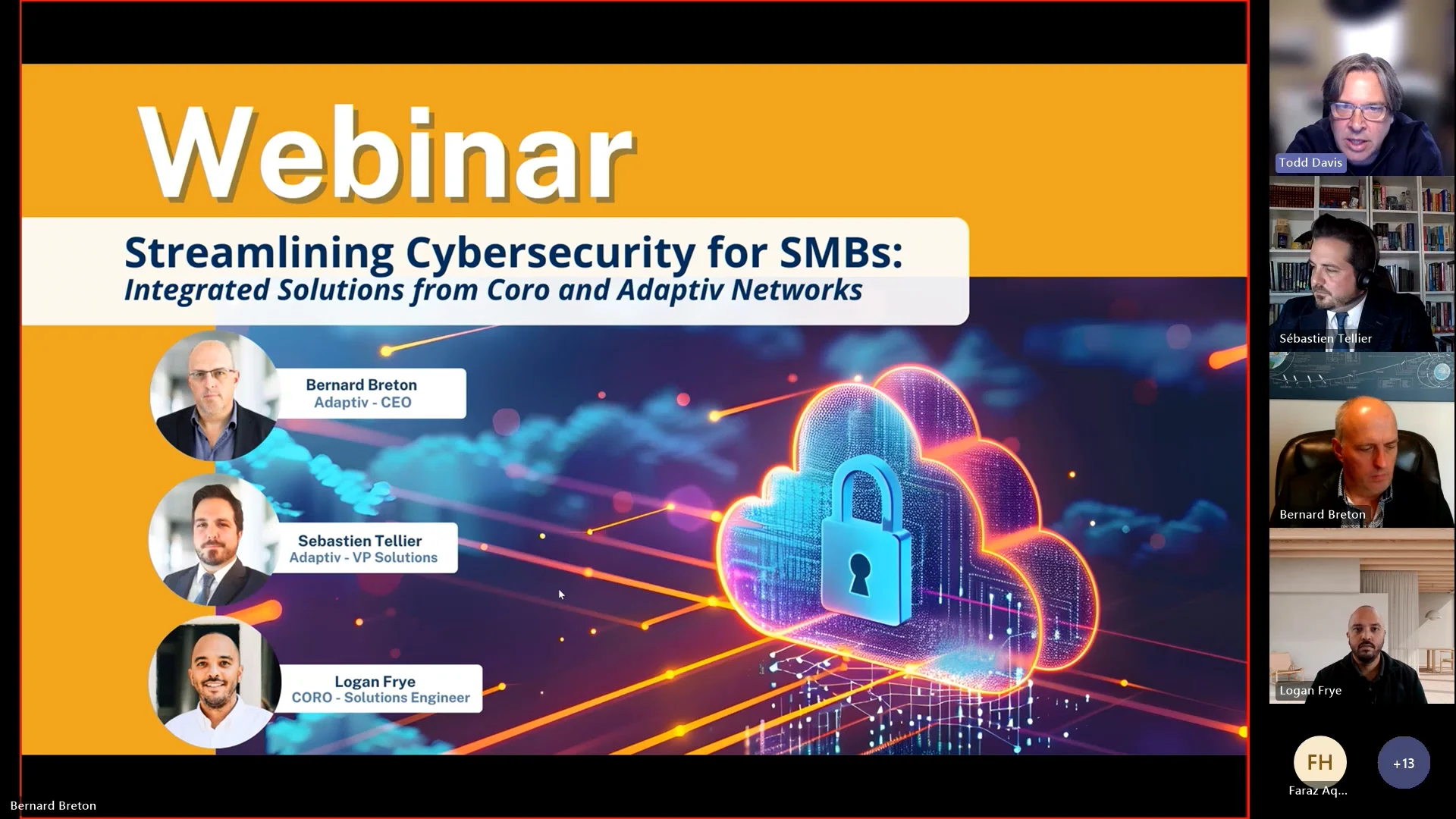 Streamlining Cybersecurity for SMBs - Integrated Solutions from Coro and Adaptiv