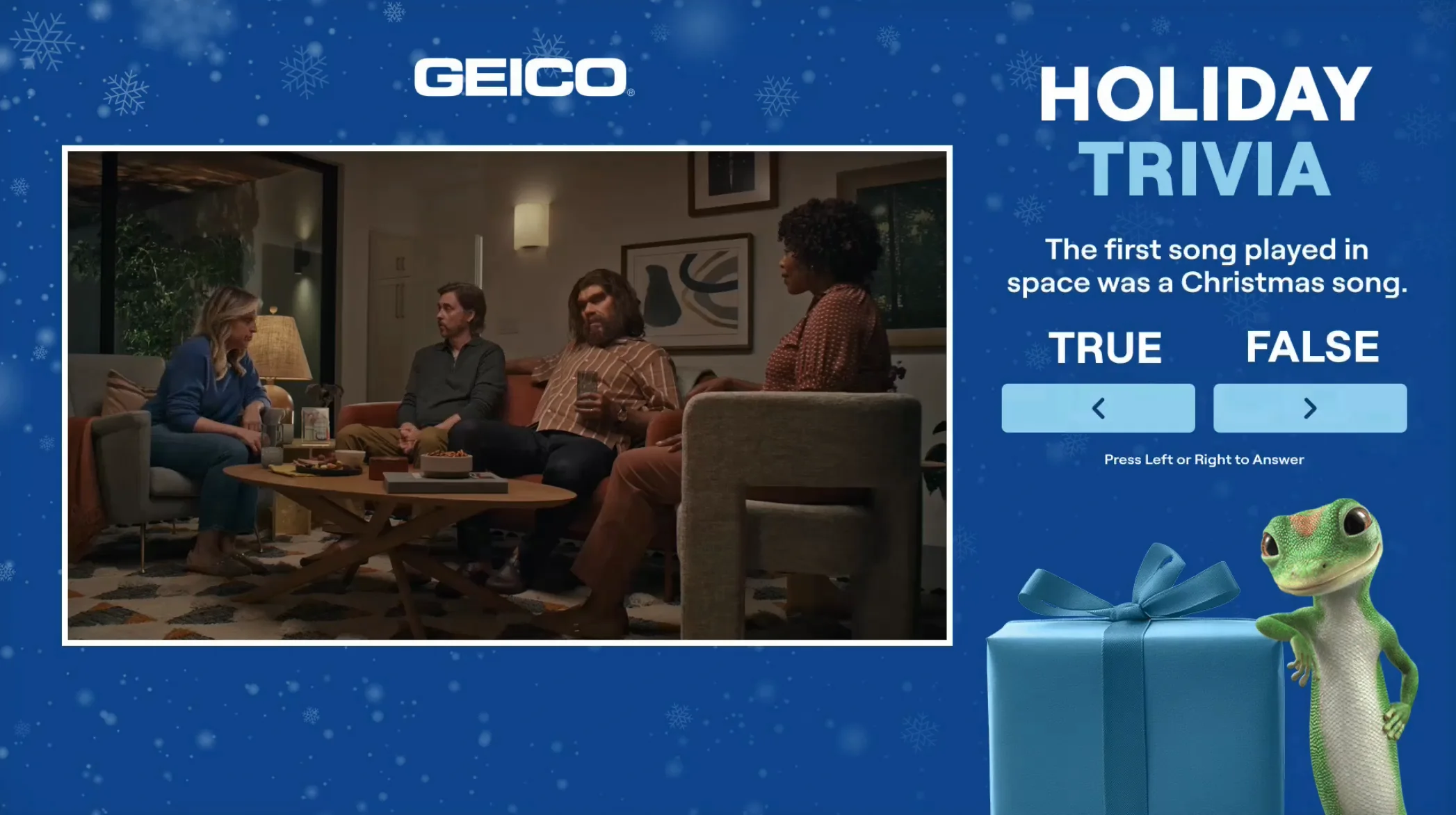 Insurance/Healthcare/Pharma - Geico - Holiday - Q4 2024 on Vimeo