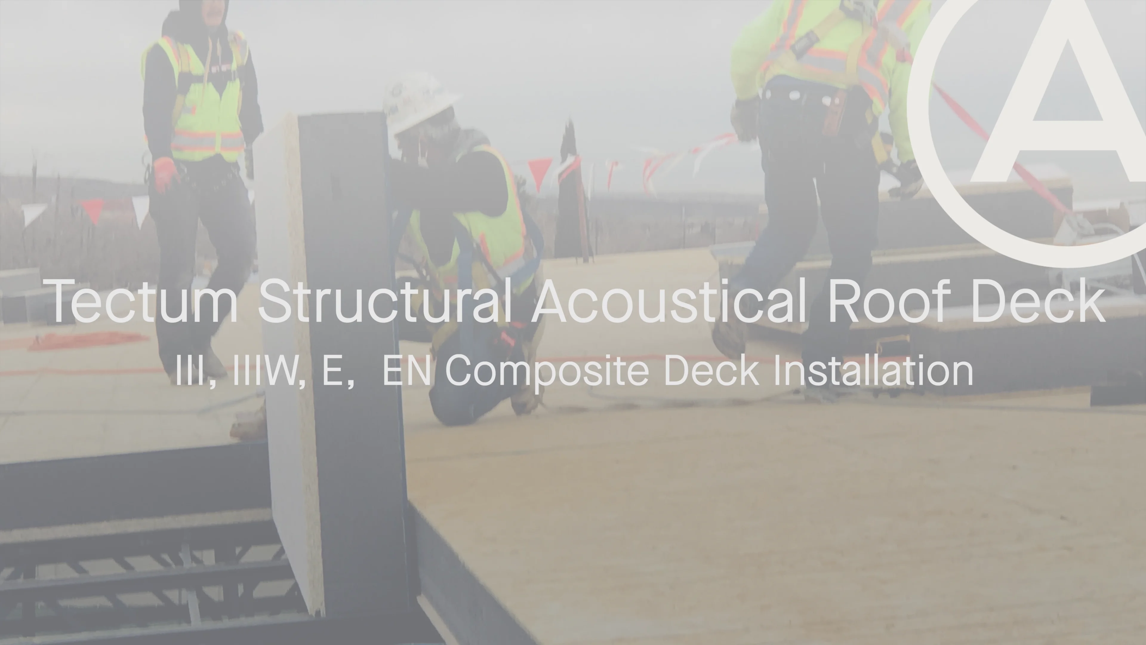 Tectum 3 3W E E-N Composite Roof Deck Installation Video