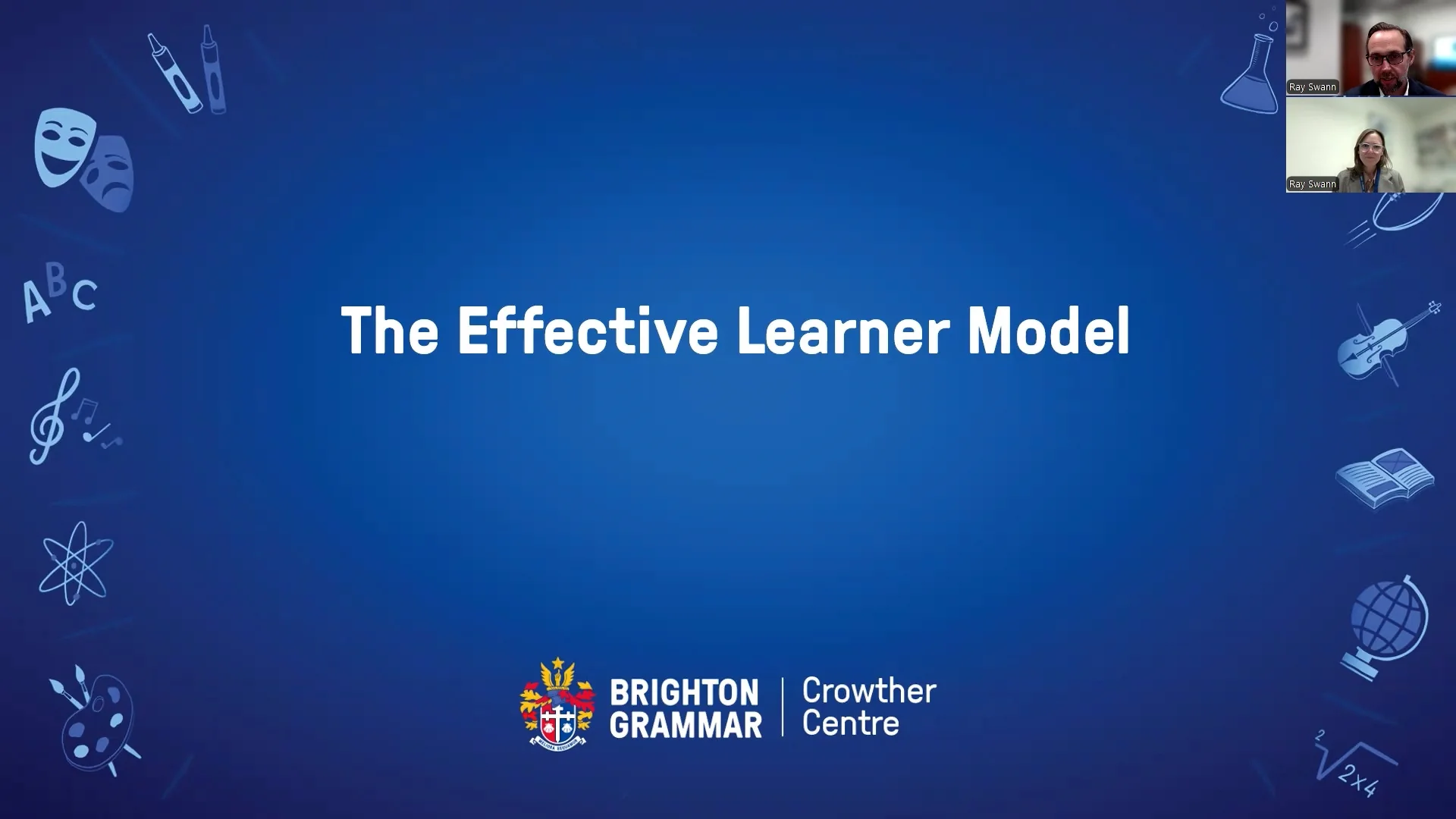 Effective Learner Model for BGS Year 7 (2025) students