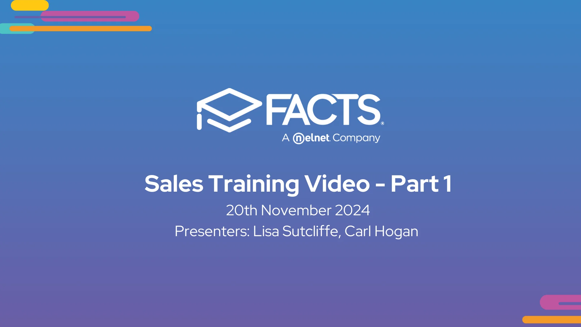 FSM Training Video (Internal) Part 1