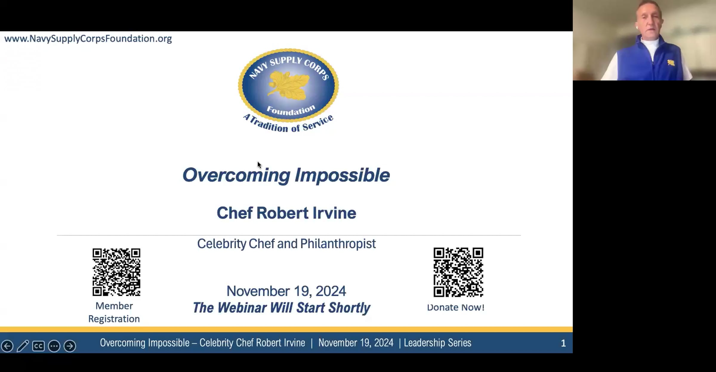 Overcoming Impossible - Celebrity Chef Robert Irvine
