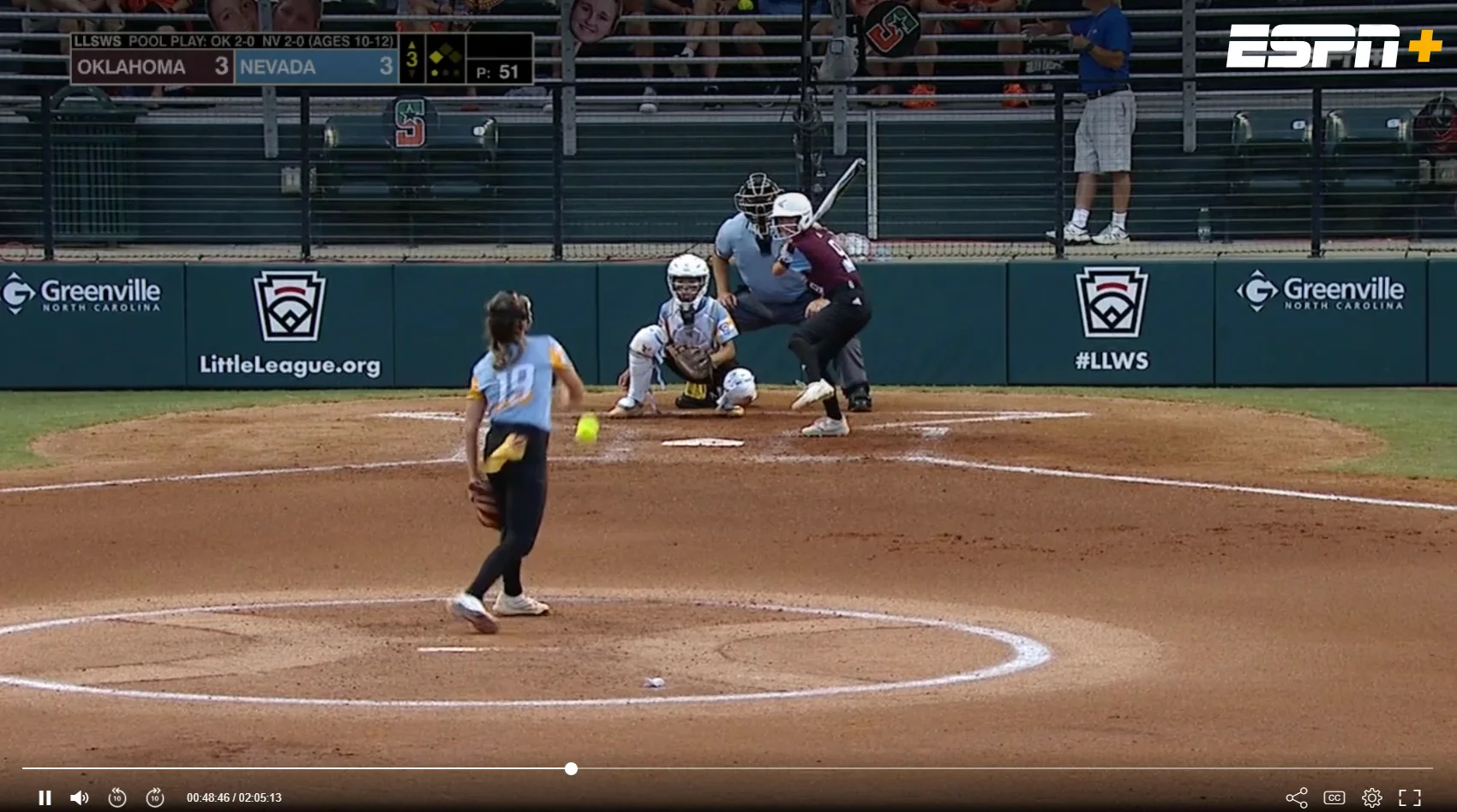 2021 - Obstruction - Head First Slide - Softball