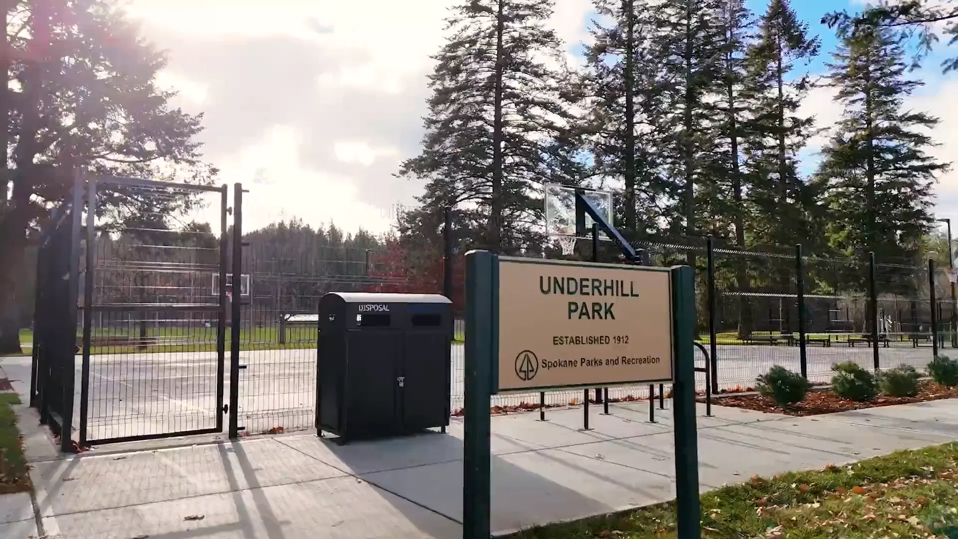 Underhill Park Sport Court Renovation - Before & After
