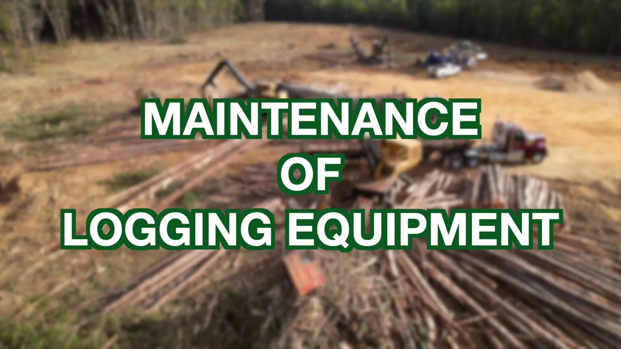 Maintenance of Logging Equipment