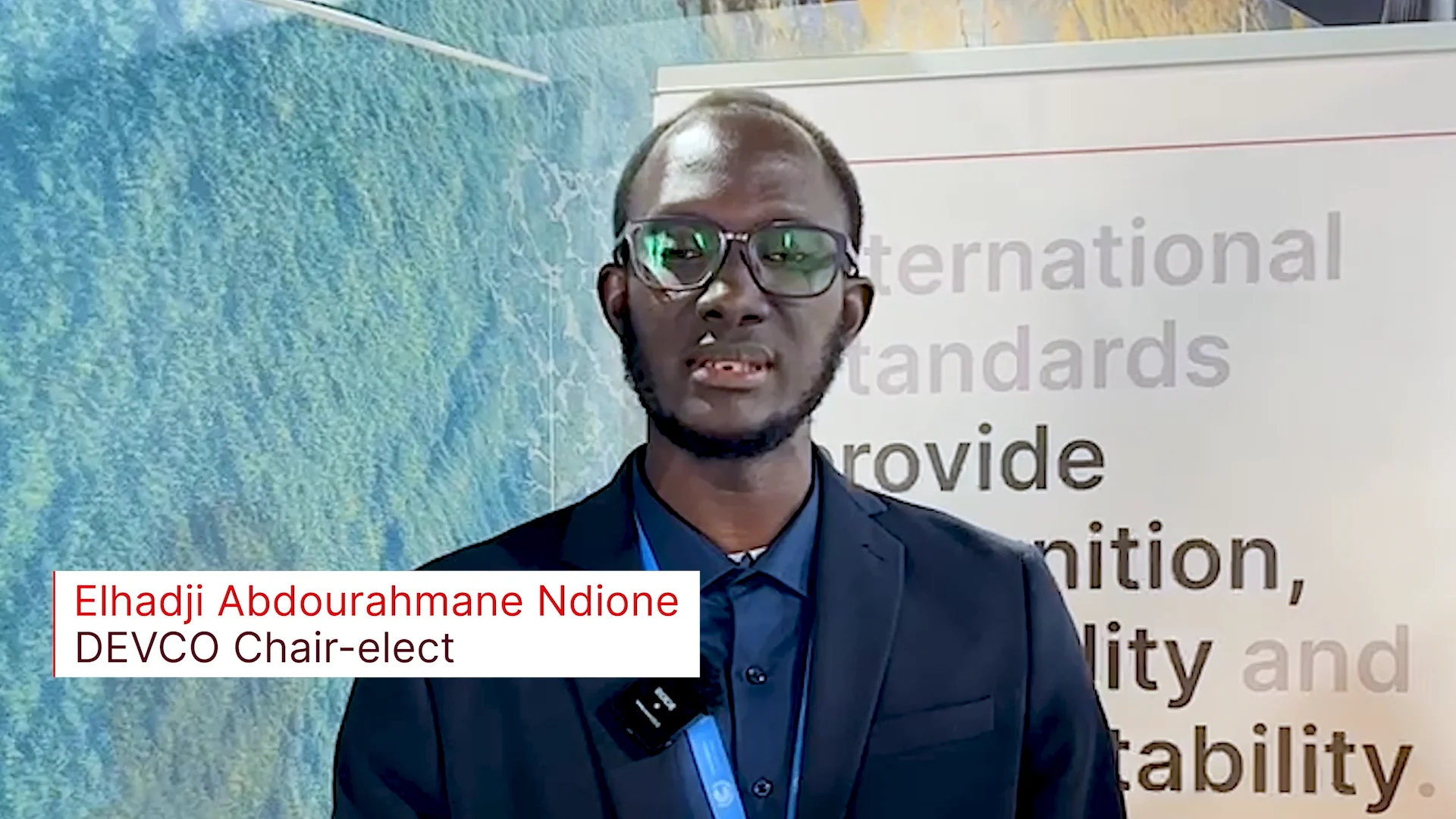 COP29 - Elhadji Abdourahmane Ndione - DEVCO Chair-elect
