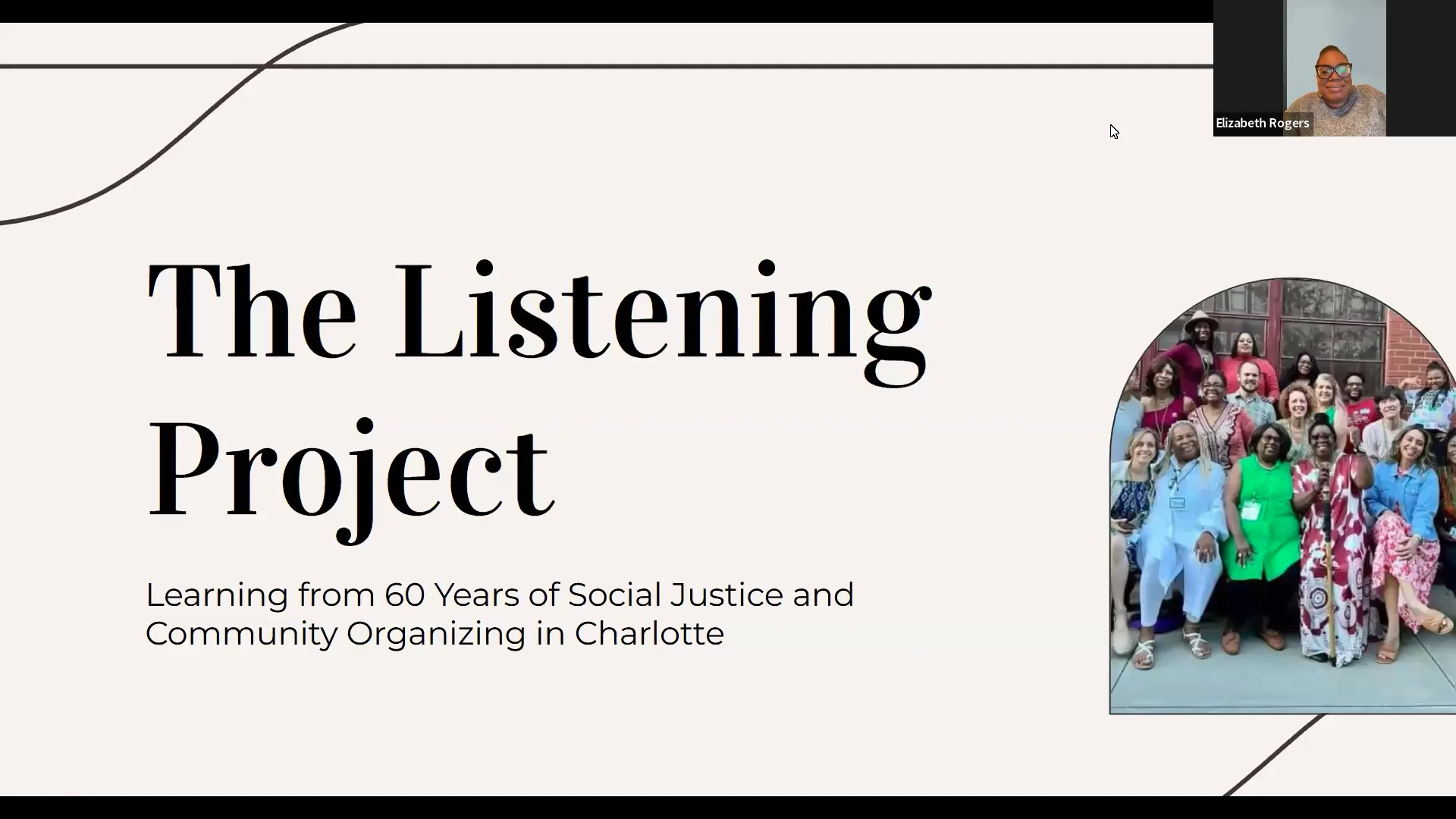 The Listening Project - Analyzing the Results Community Feedback Session