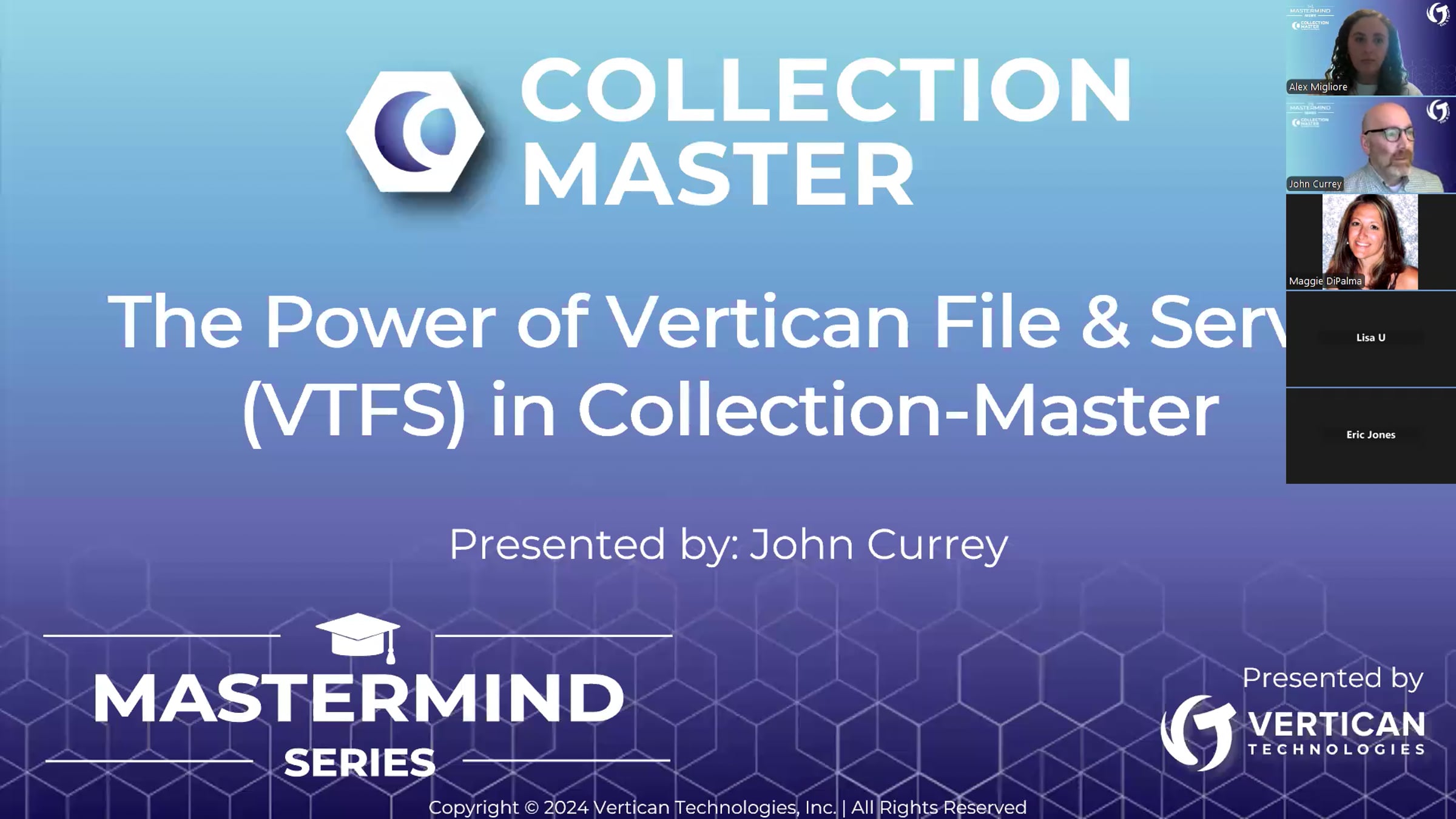 The Power of Vertican File and Serve (VTFS) in Collection-Master ...