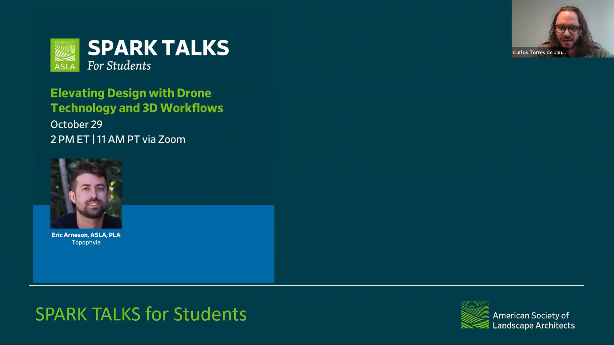 Spark Talk - Elevating Design with Drone Technology and 3D Workflows