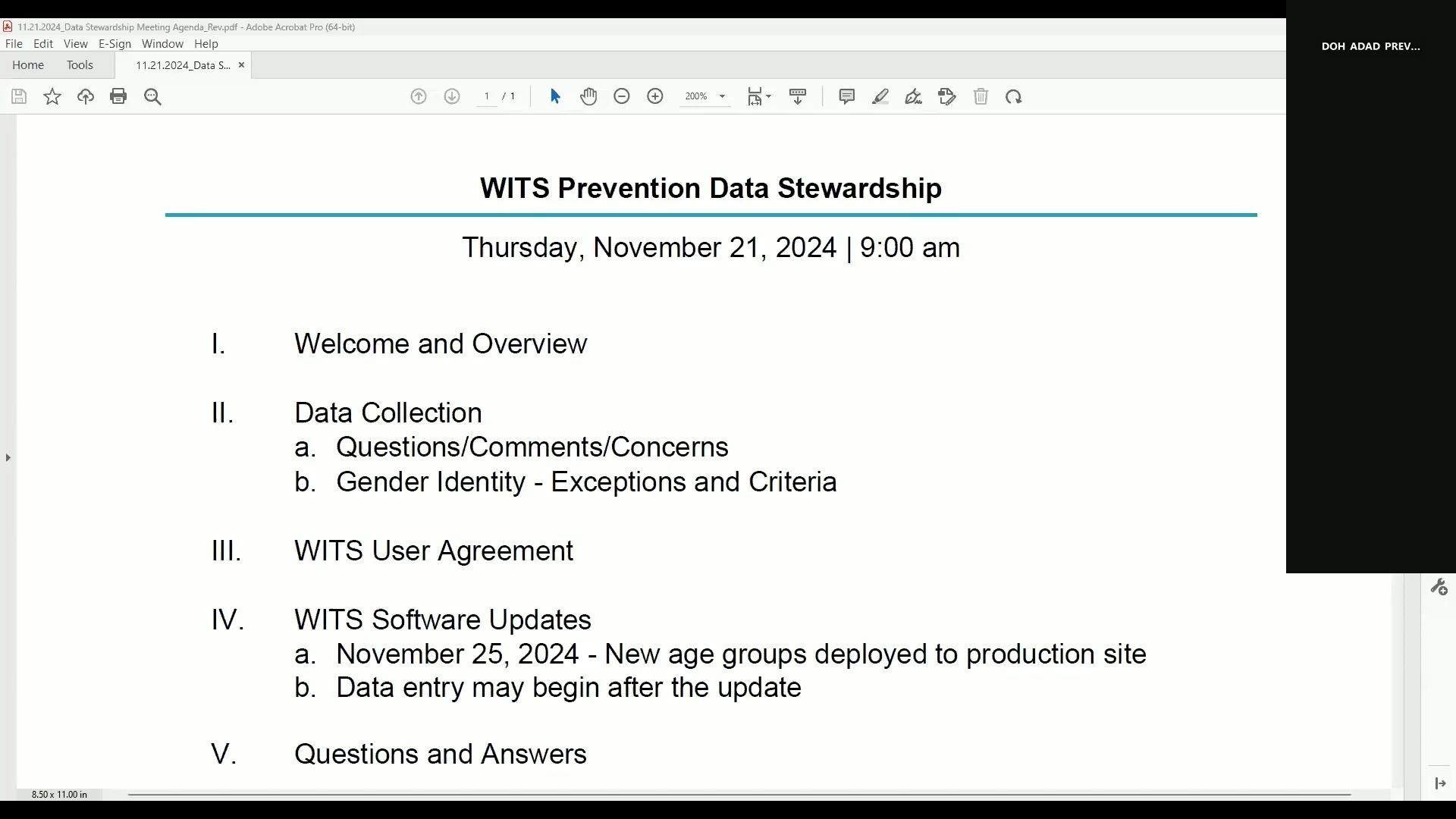 2024-11-21 WITS Prevention Data Stewardship