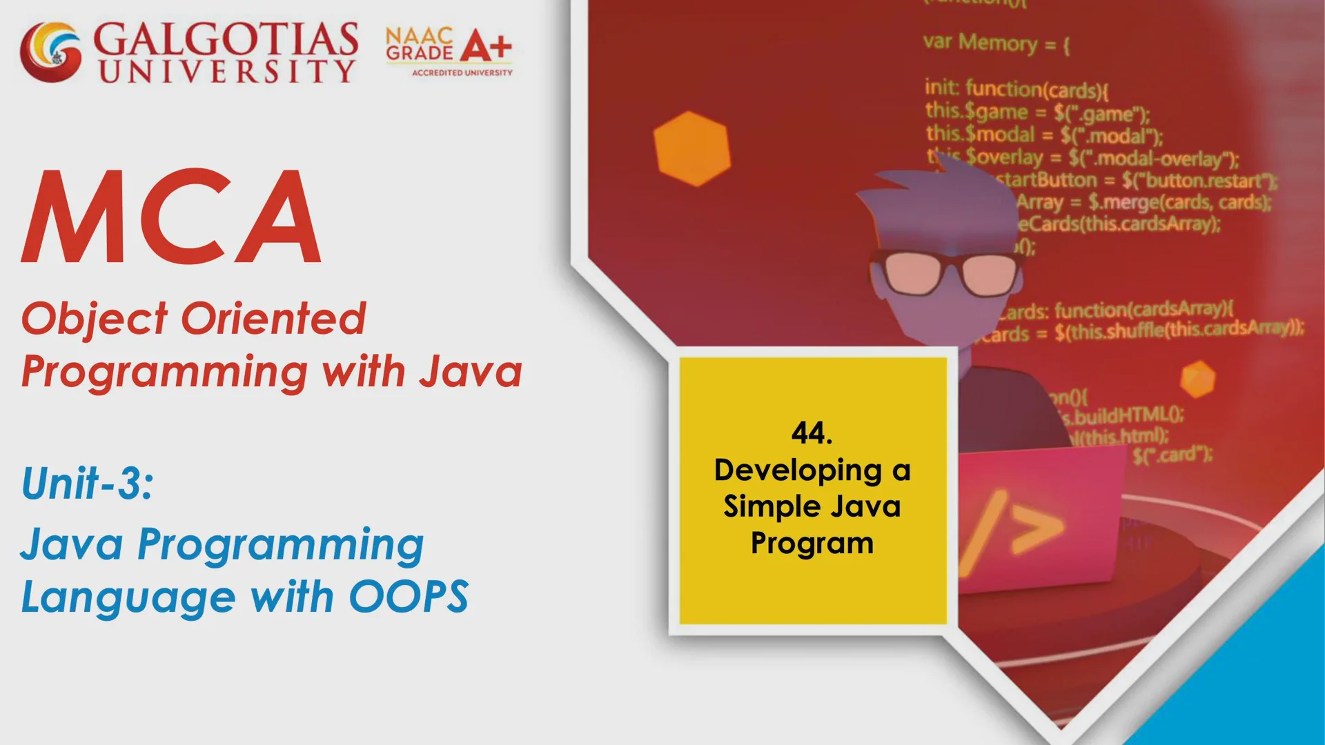 MCA_2ndsem_OOPSwithJAVA_44.Developing a Simple Java Program_11-18-2024 ...