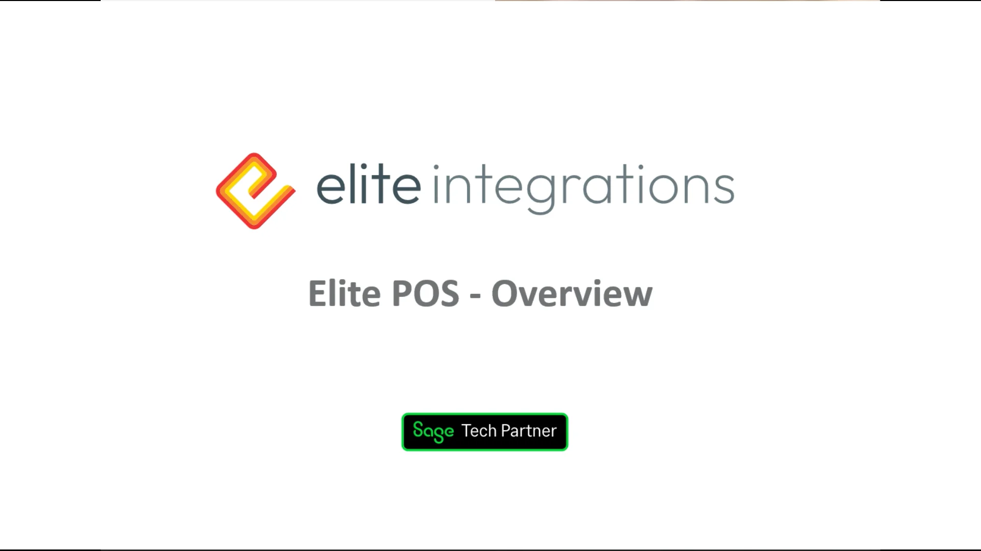 Elite POS - Overview (37 mins)