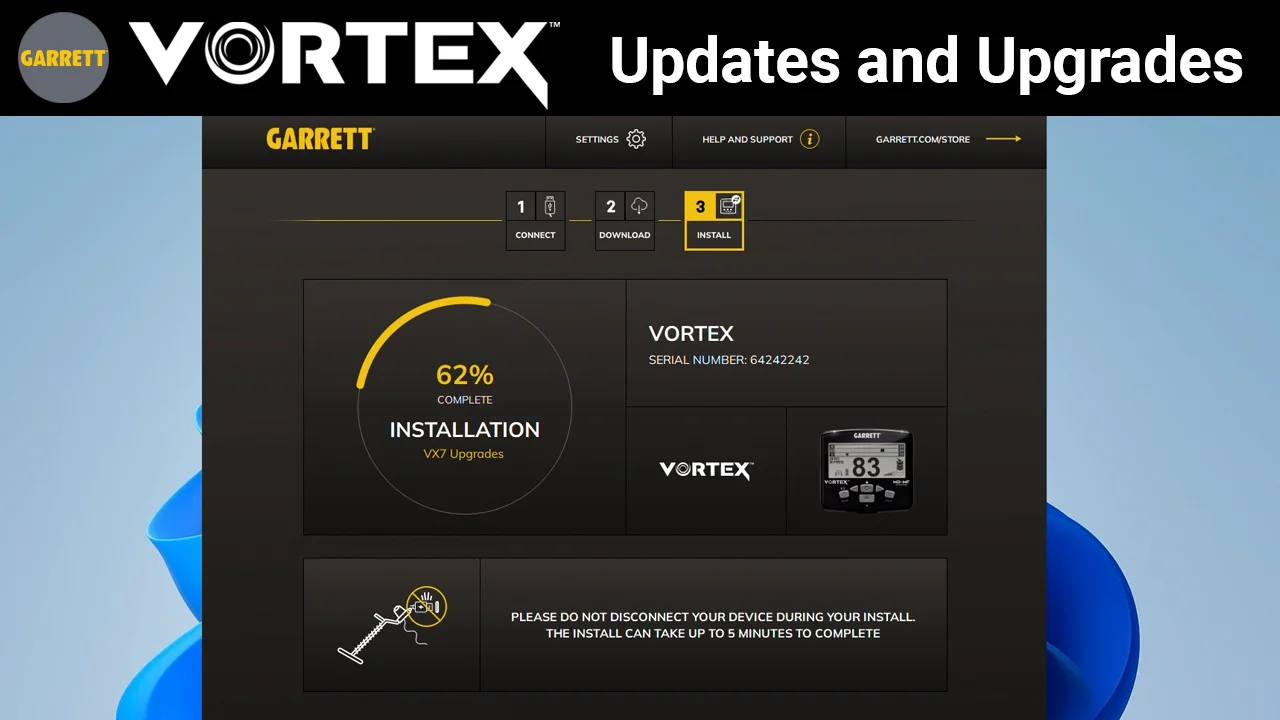 Vortex update and upgrade installation