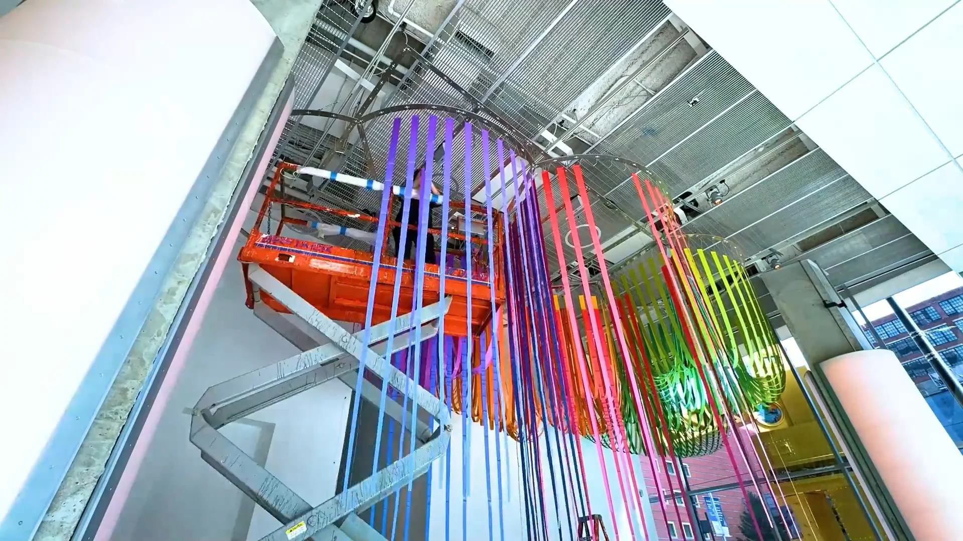 Gravity's Rainbow Installation and Making of