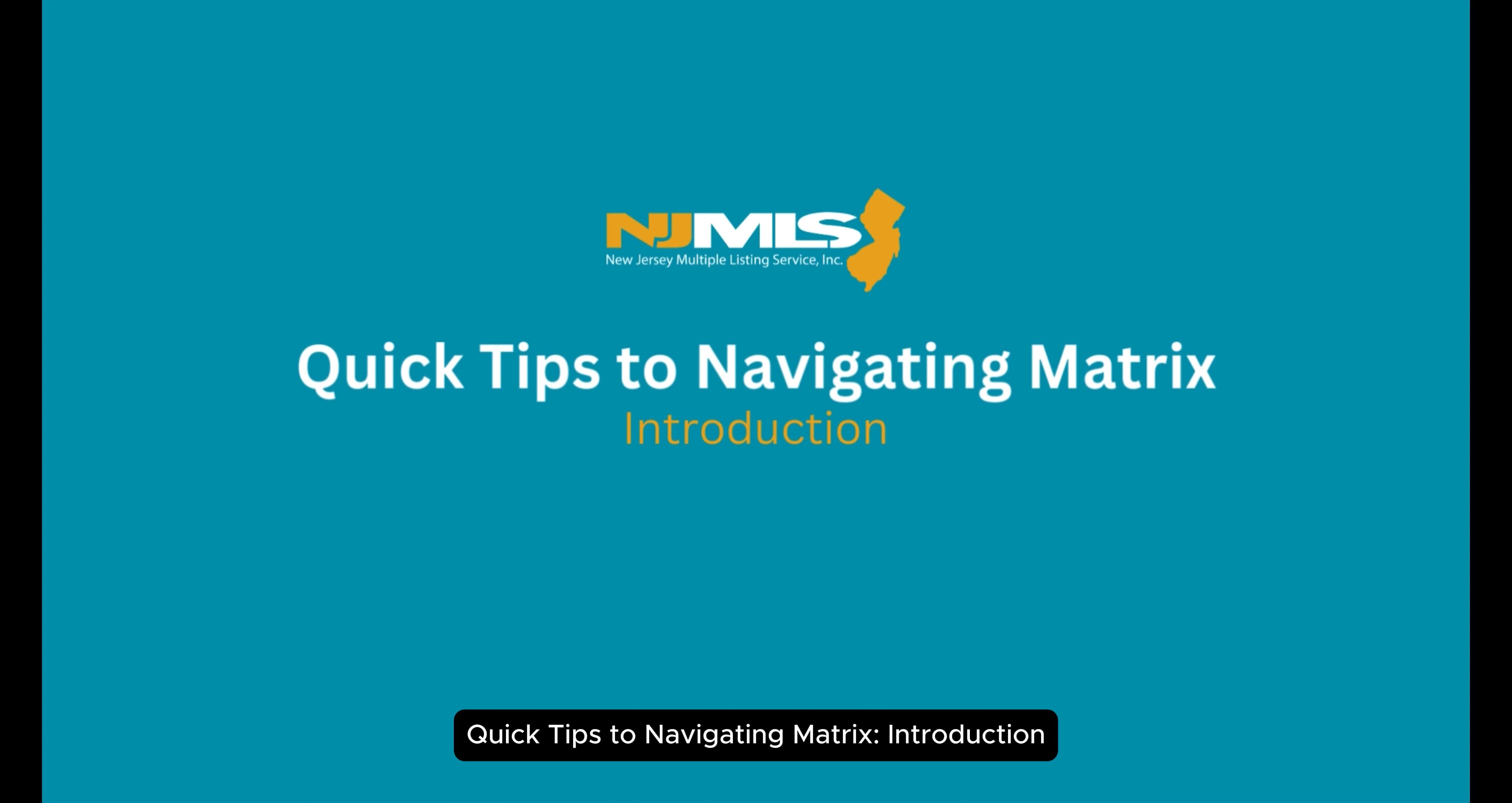 Introduction to NJMLS Matrix