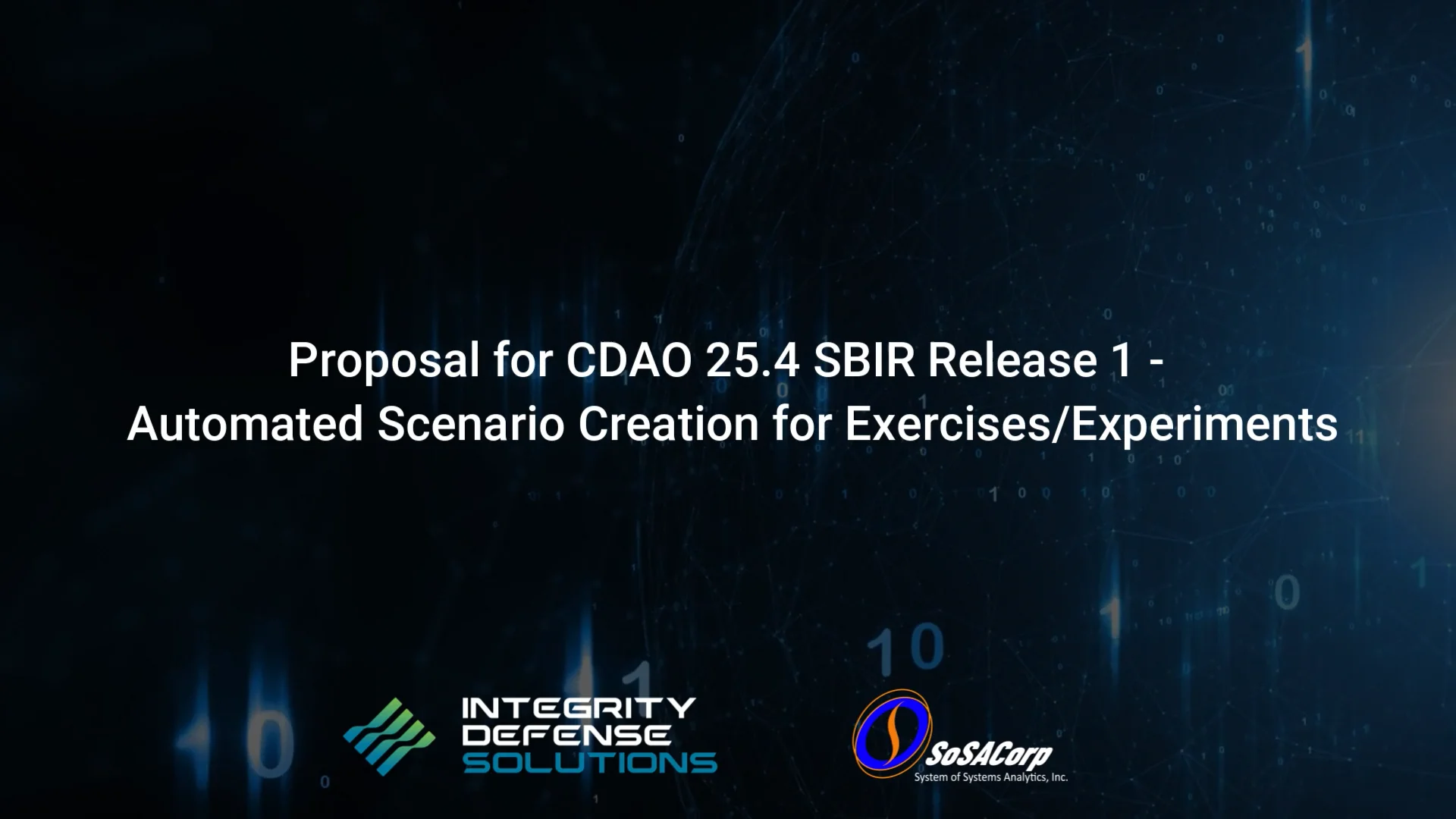 IDS AI Driven Scenario Generation