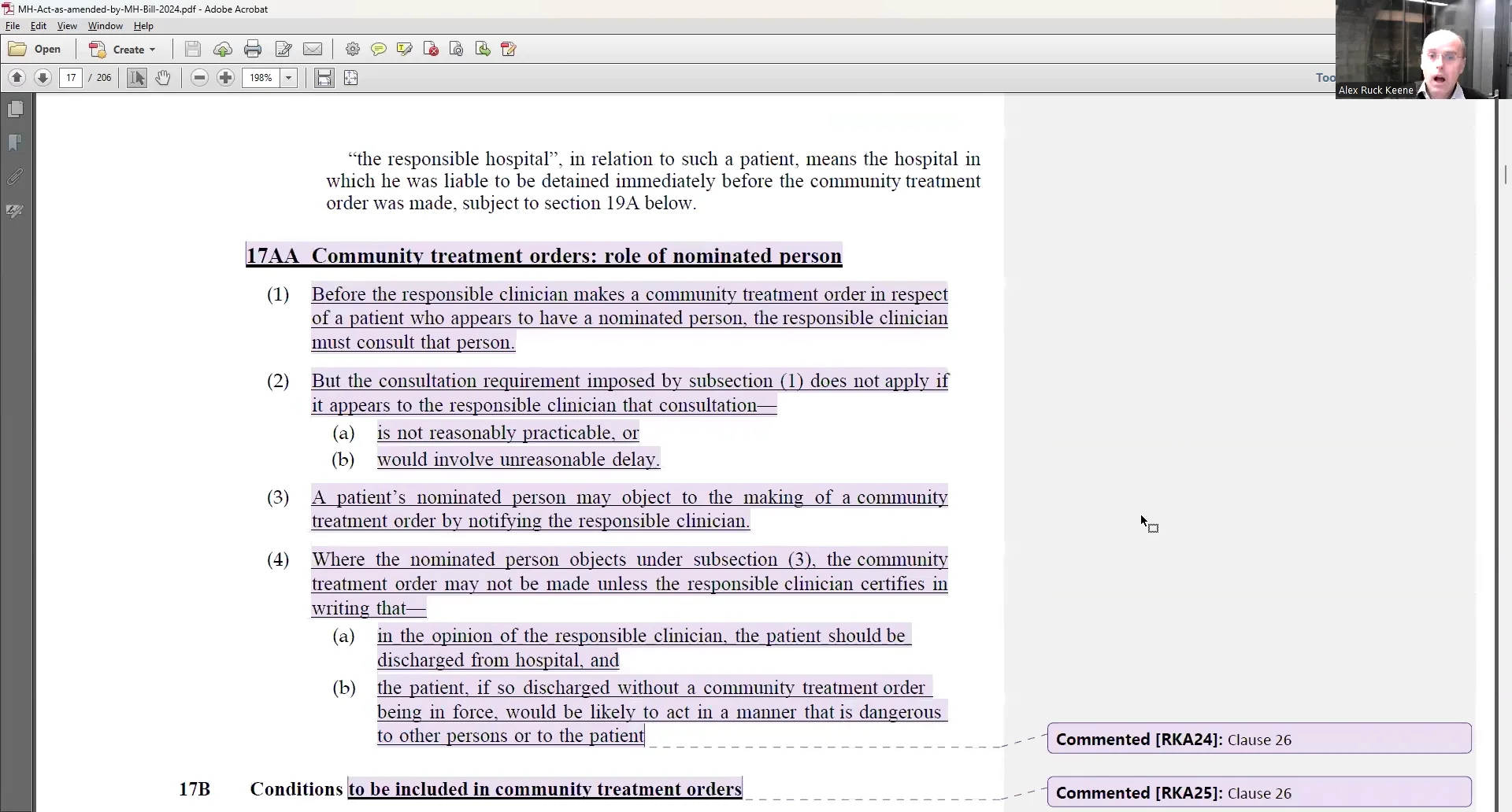 MHA 1983 as amended by MHB 2024 walkthrough