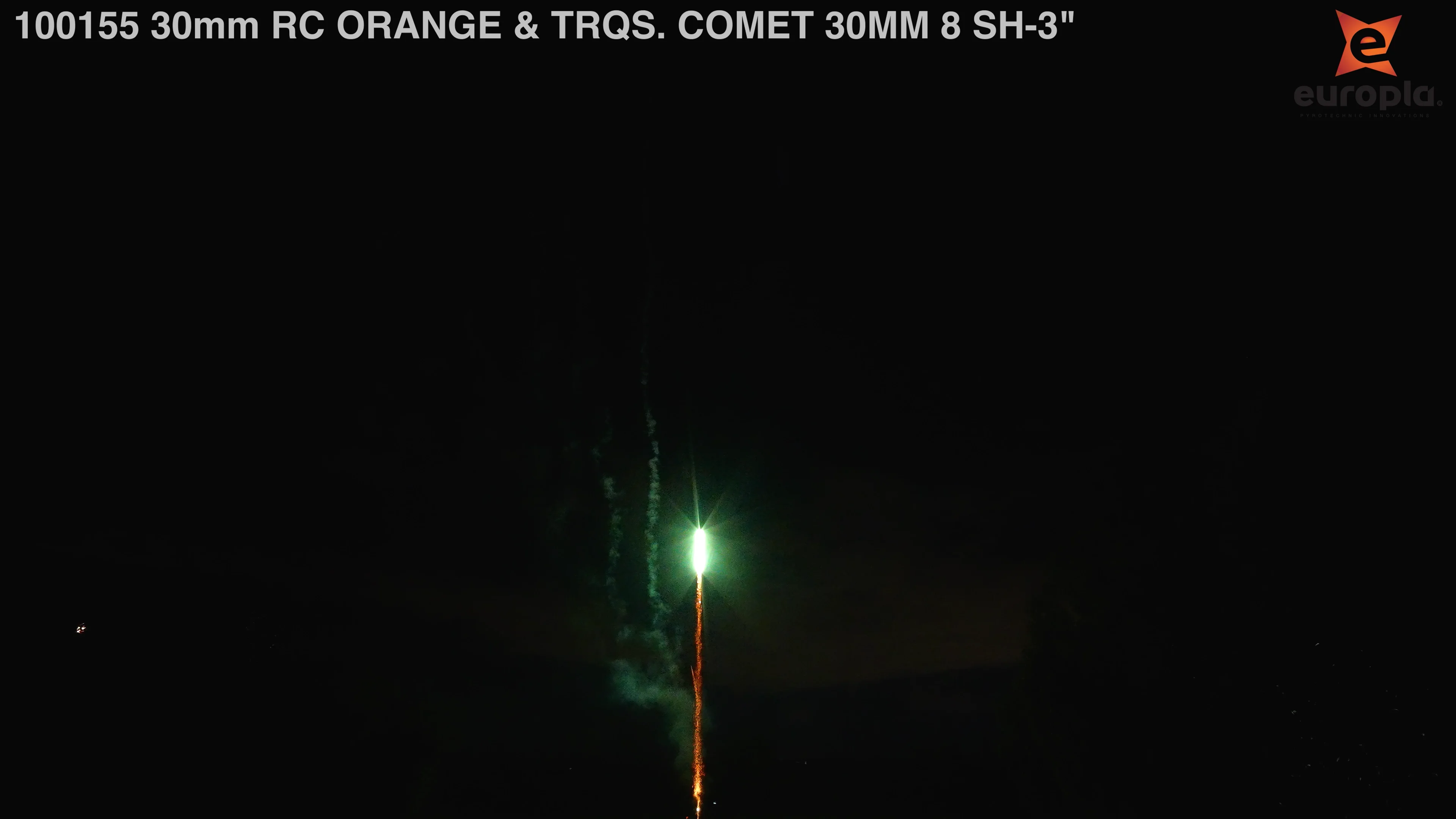 100155 30mm RC ORANGE & TRQS. COMET 30MM 8 SH-3-